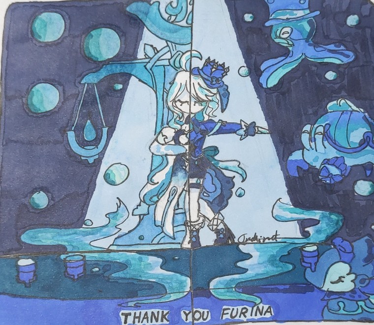 Sinner's Finale fan art Genshin Impact | HoYoLAB