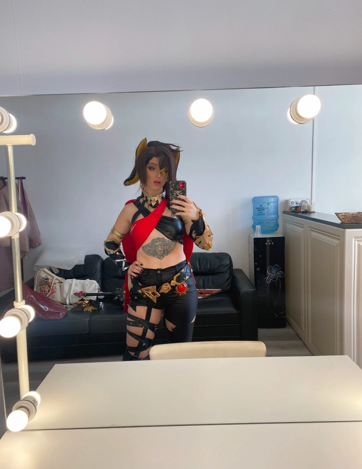 My Dehya cosplay, making photoshoot Genshin Impact | HoYoLAB