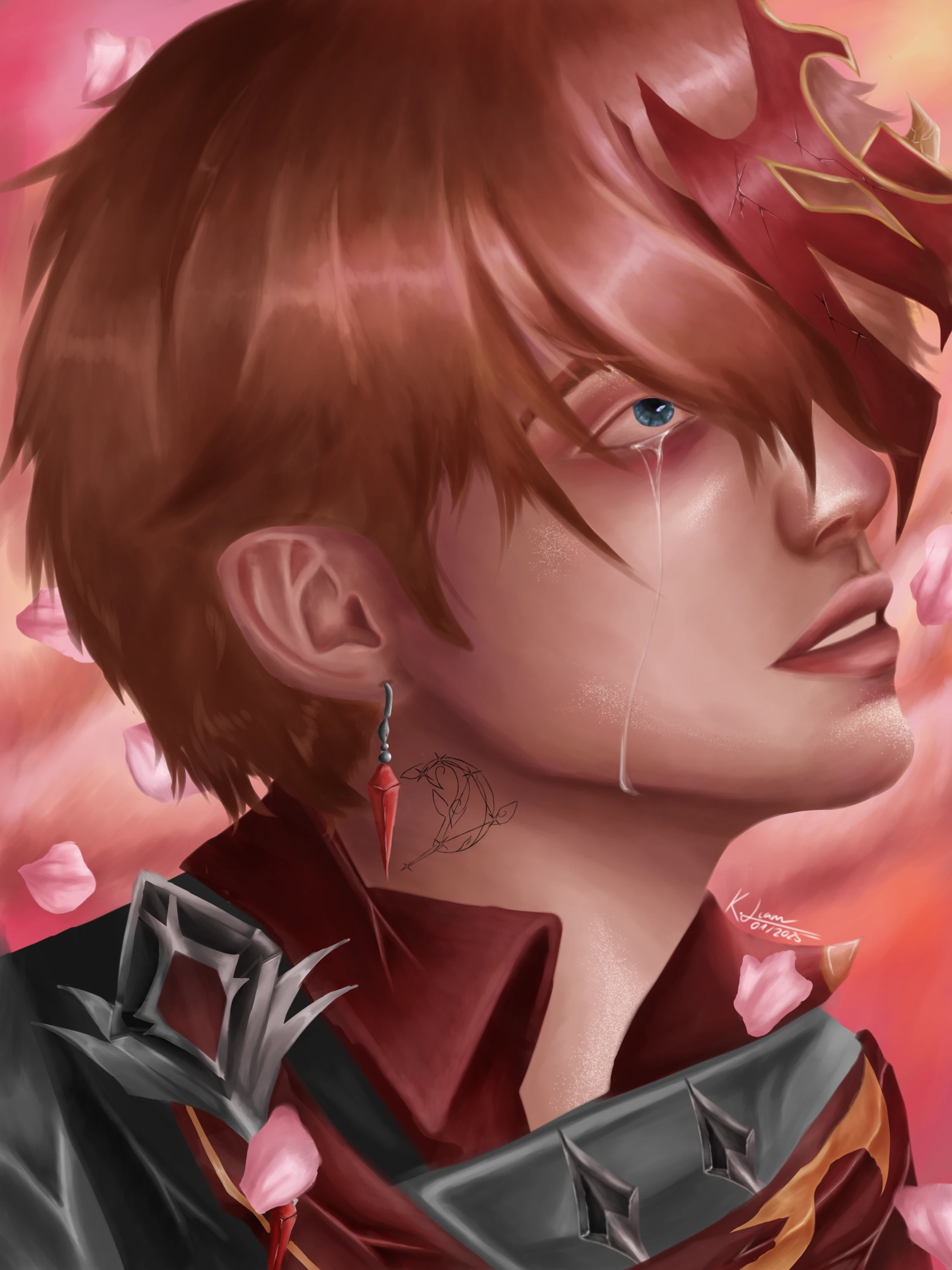 Tartaglia Fanart final! Genshin Impact | HoYoLAB