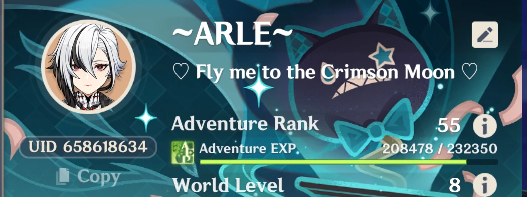 Hey guysI thought I’d post my genshin UID here it is Genshin Impact ...