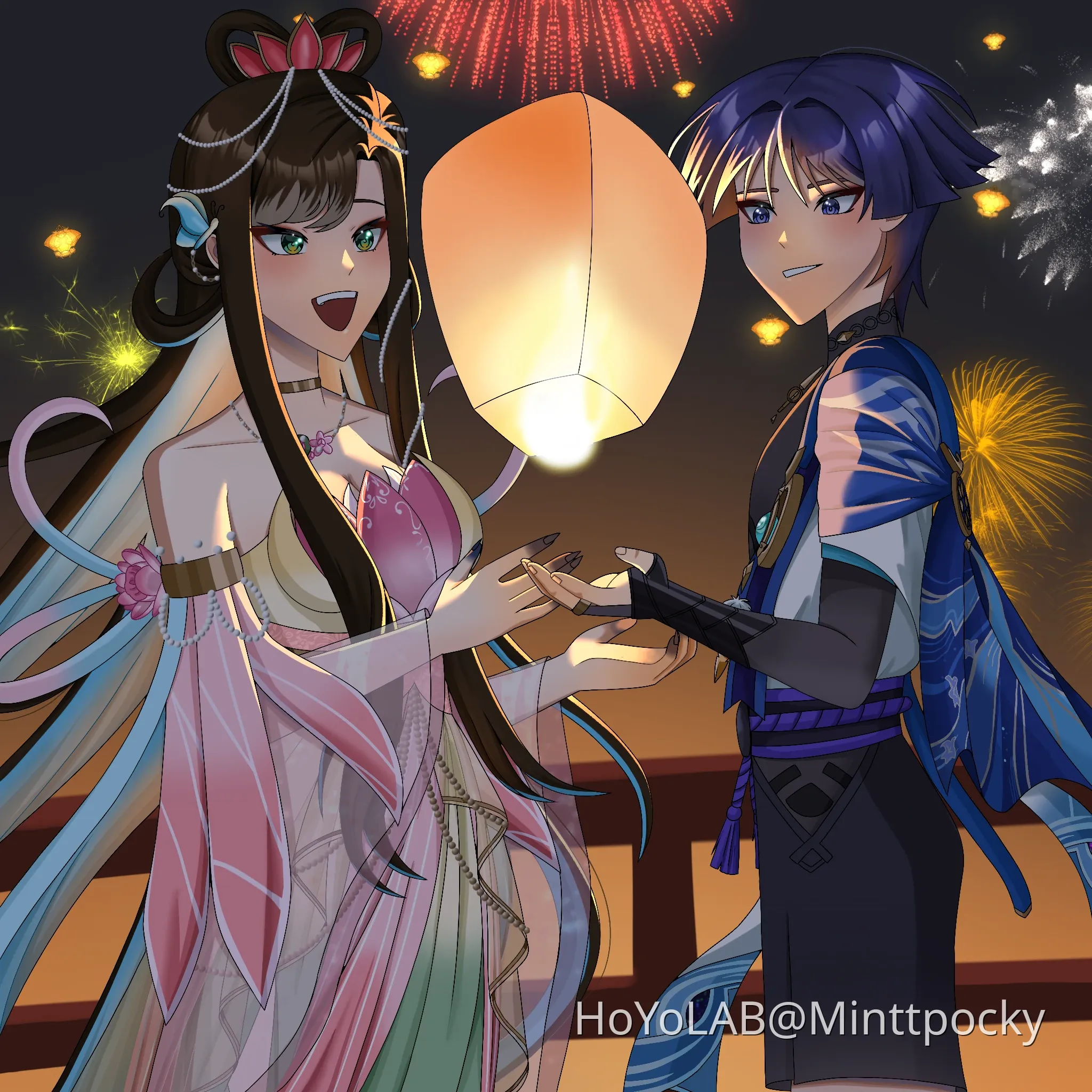 HAPPY LANTERN RITE!!! (1/2) Genshin Impact | HoYoLAB