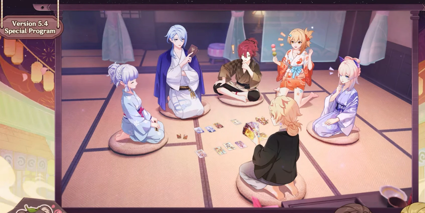 Genshin in 5.4 literally said welcome to the Kamisato Slumber Party ...