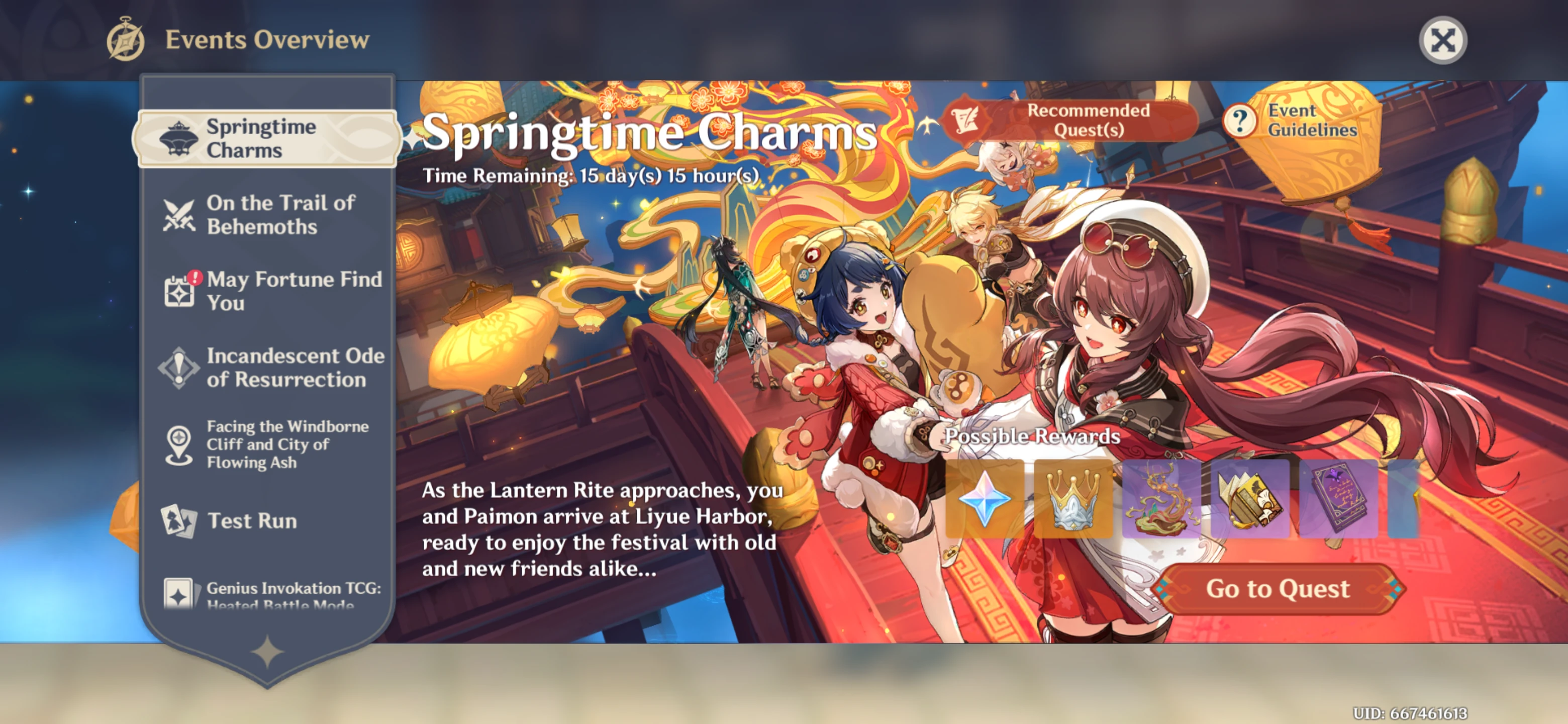 Hu tao my beloved (Lantern rite) Genshin Impact | HoYoLAB