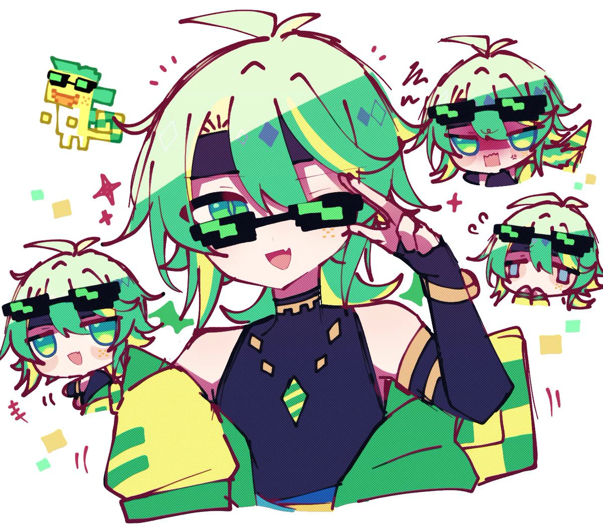 Ajaw human form (fanarts) day eleven Genshin Impact | HoYoLAB