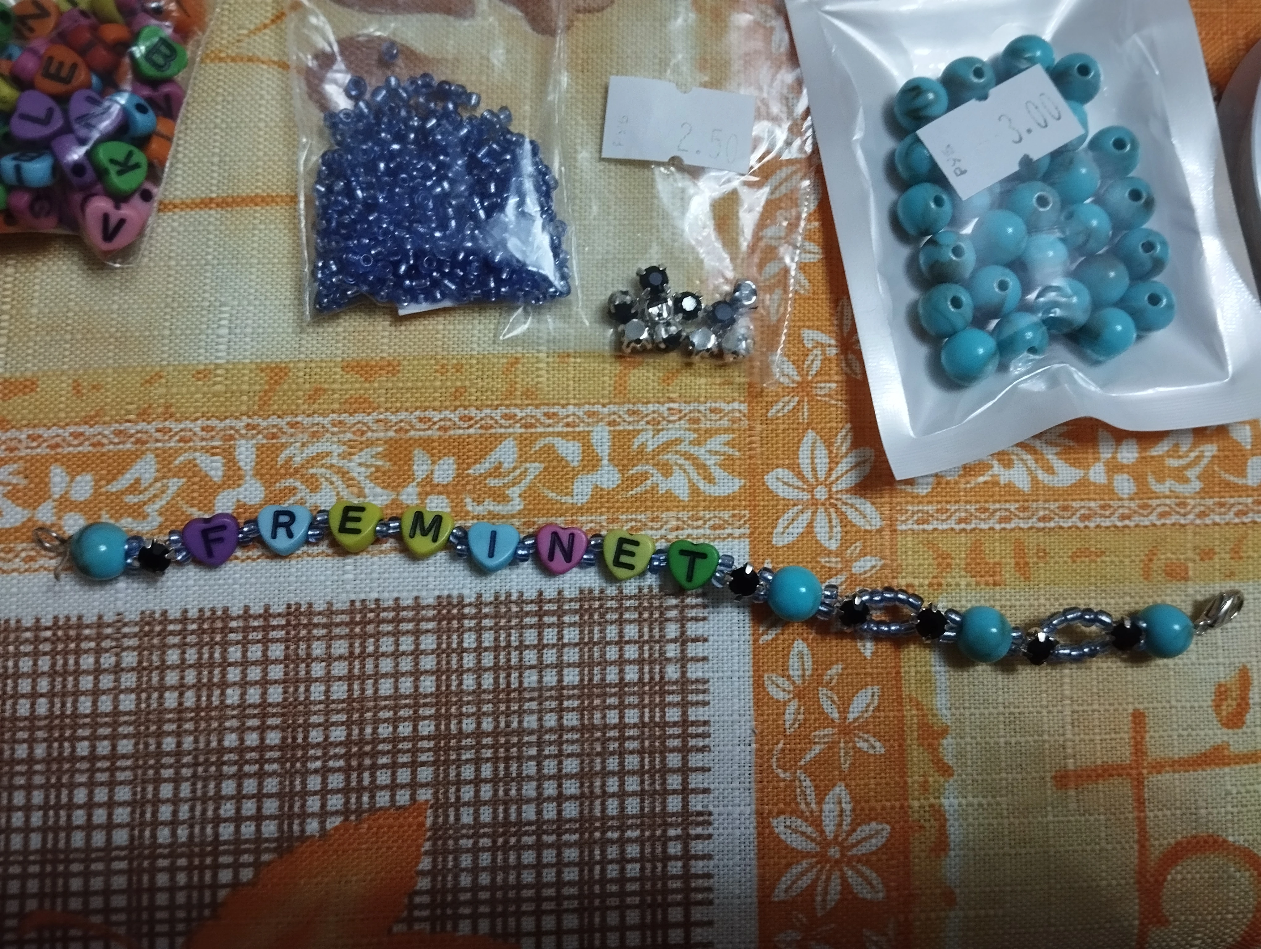 I remade my Fremi name bracelet📿💖 Genshin Impact | HoYoLAB