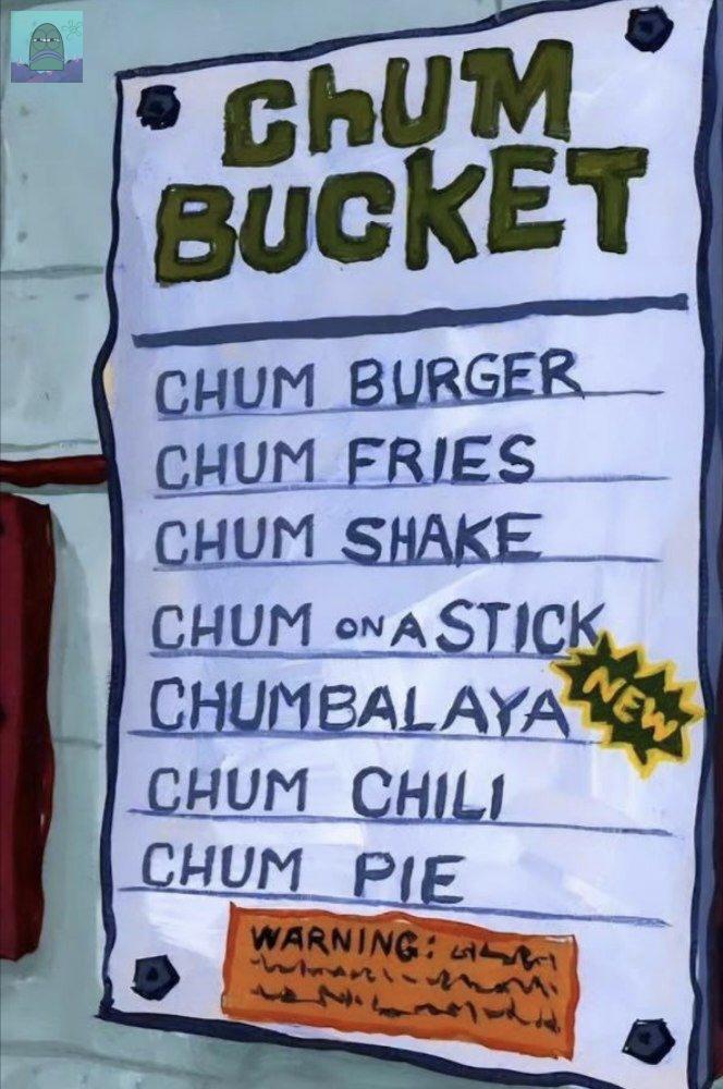 chum bucket all menu | HoYoLAB