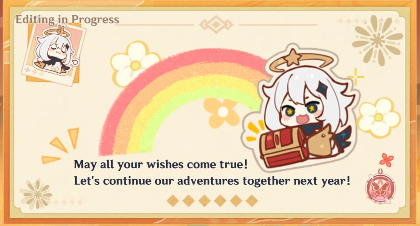 HAPPY LANTERN RITE 🎉 Paimon wishes all travelers luck on ur pulls ️ ...