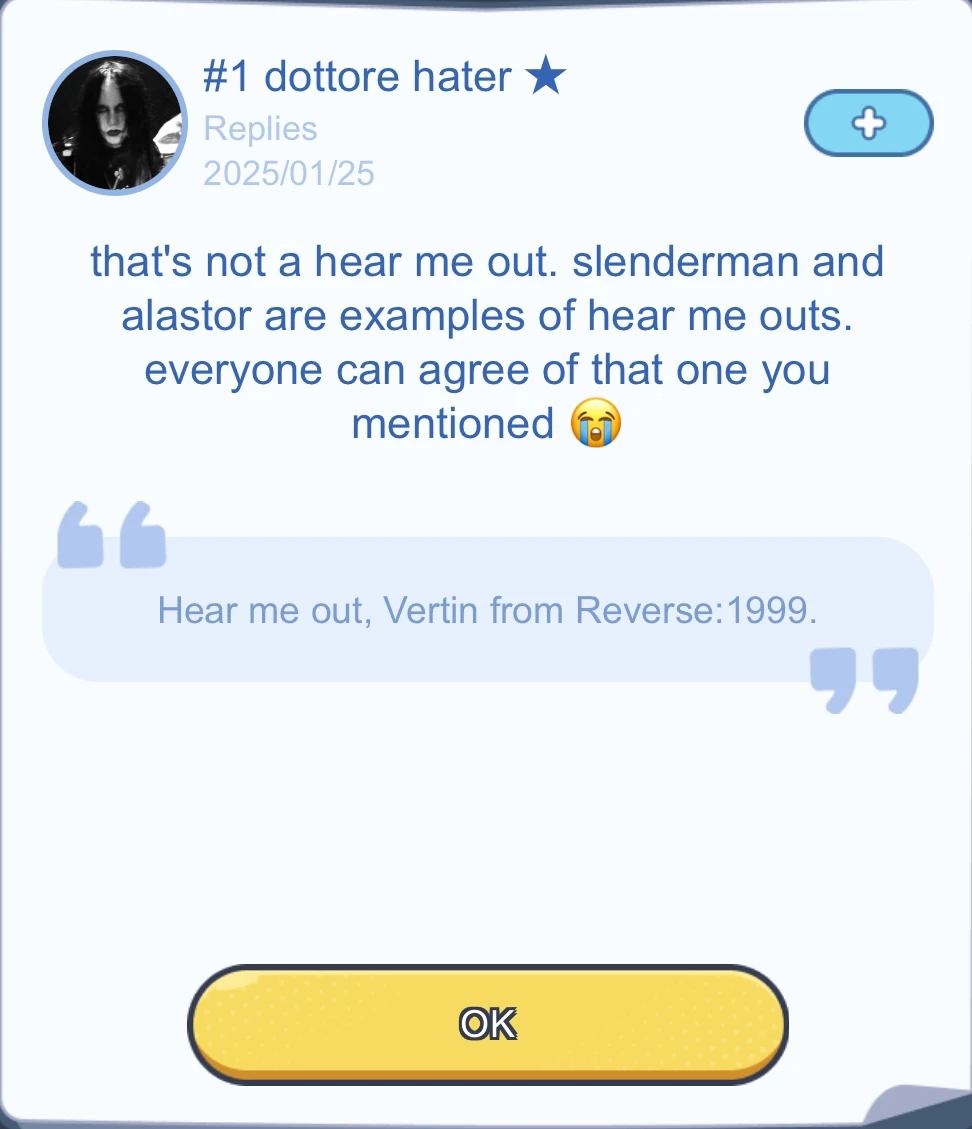 Some people are just ready for that kind of level of freak | HoYoLAB