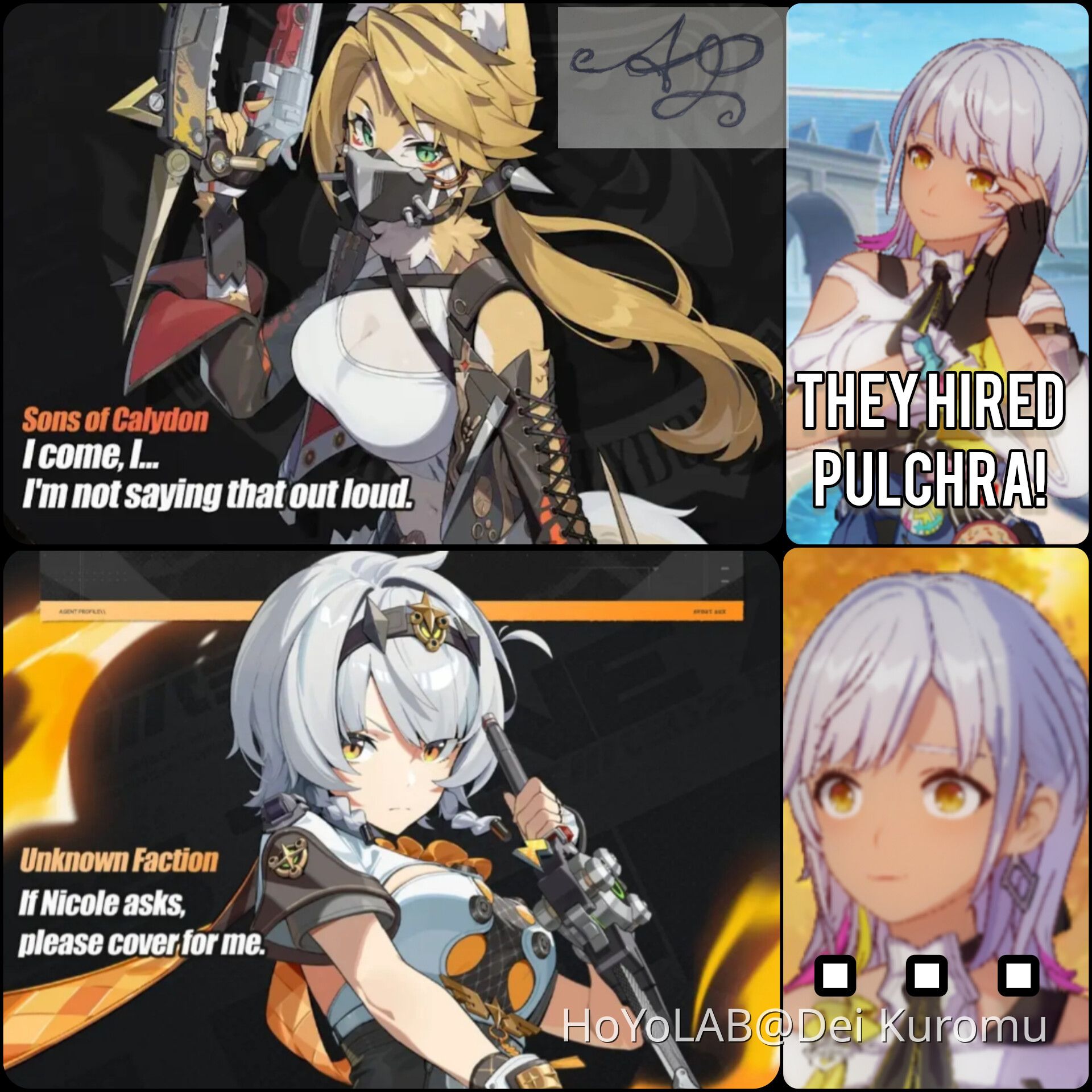 New characters announced and More Obol Squad Lore incoming Zenless Zone ...