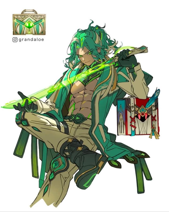 kaveh's briefcase is so HO- let this artist cook🗣️🗣️🗣️ Genshin Impact ...