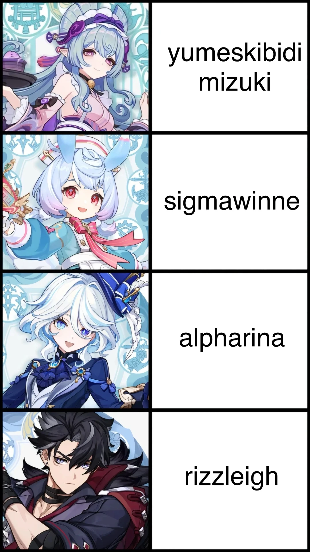 the gen alpha patch (hoyo ur late its gen beta already) Genshin Impact ...