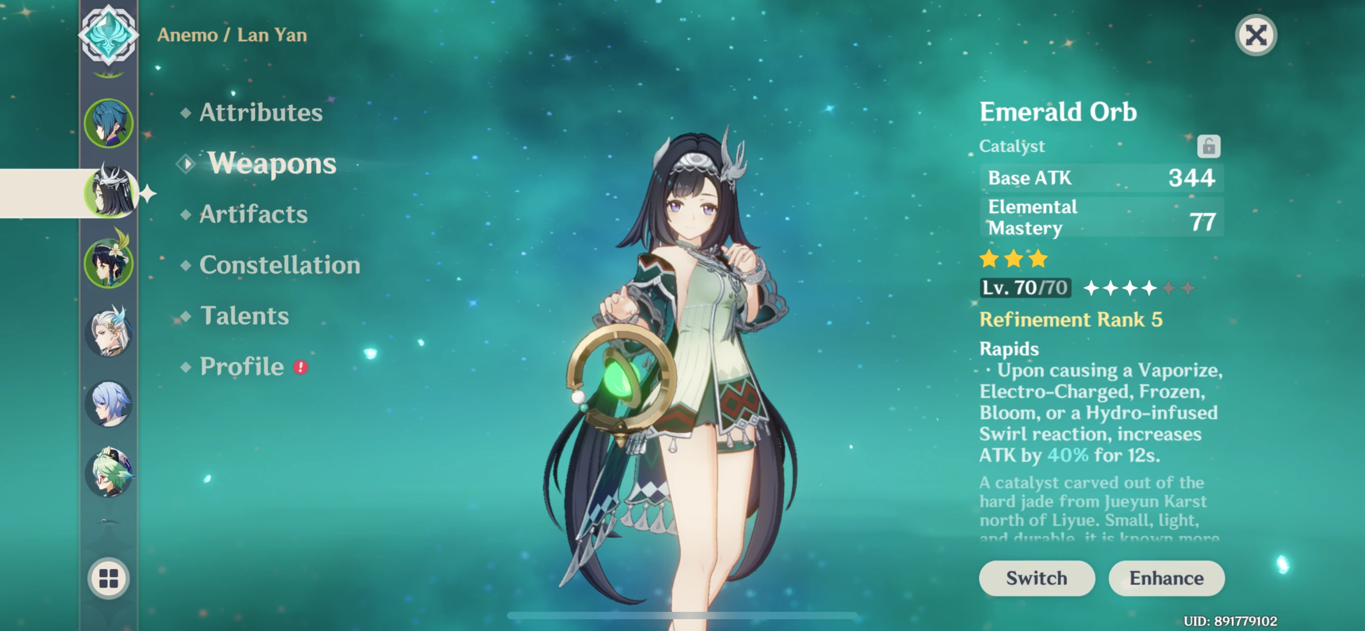 Lan Yan’s Signature 3* Weapon Genshin Impact | HoYoLAB