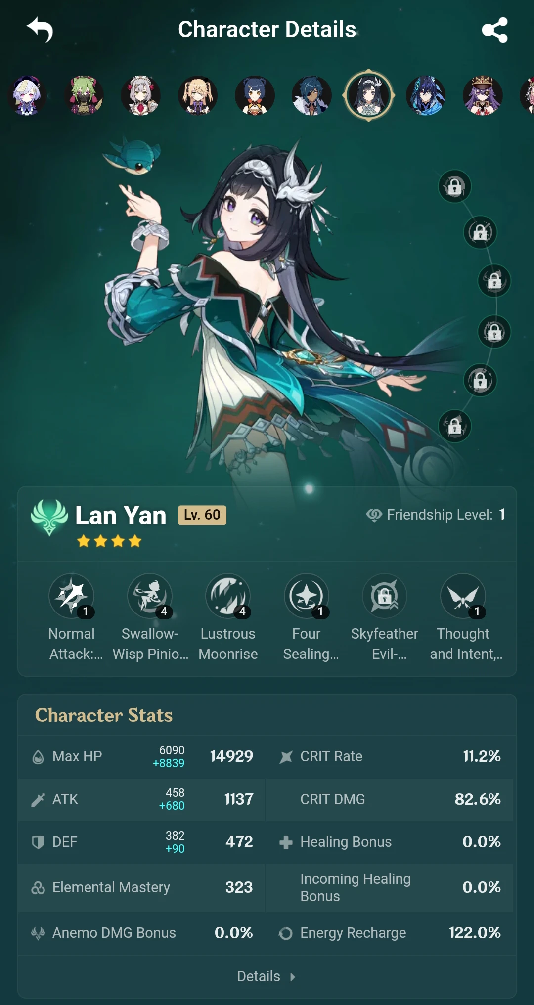 satu kali pull di banner Arle dapet Lan Yan lanjut weapon banner ...