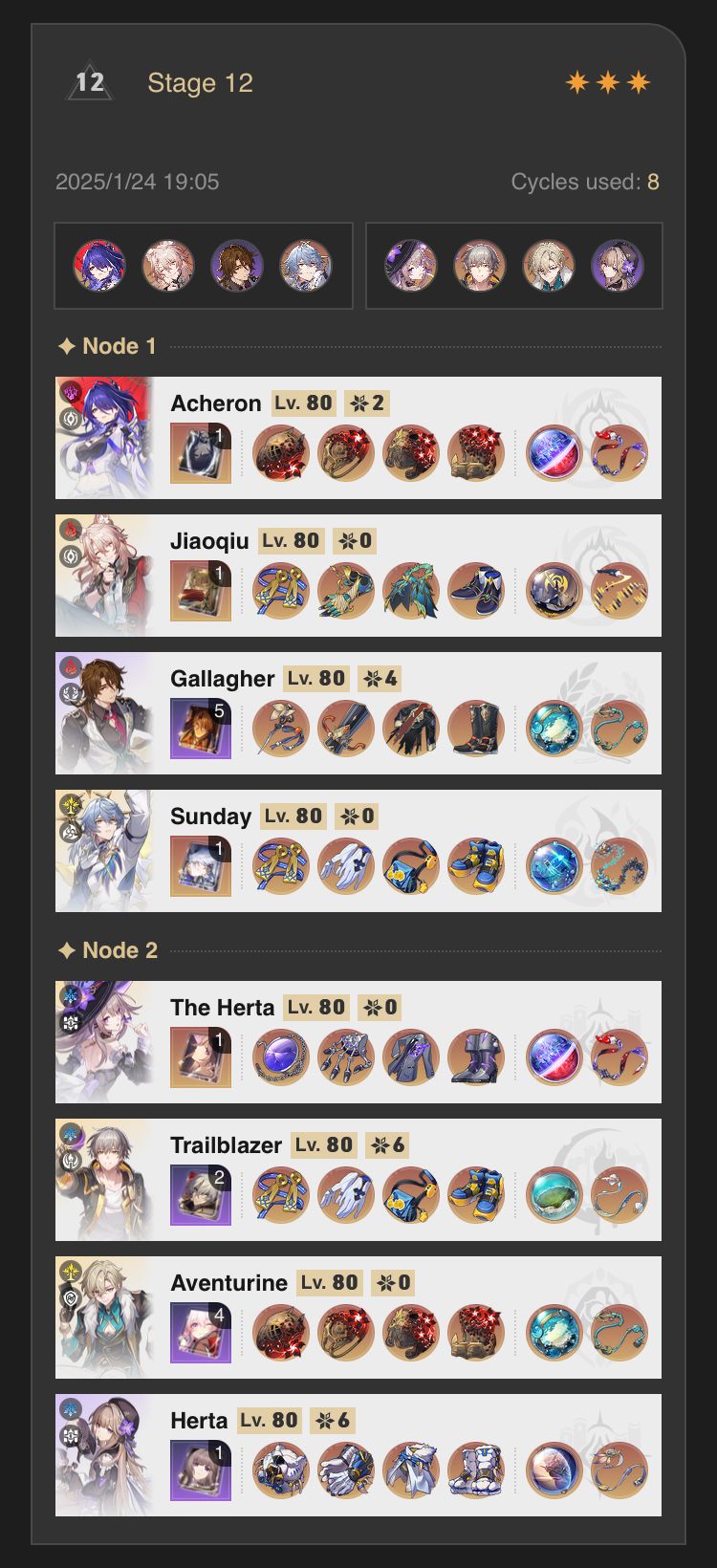 1 emanator for each side Honkai: Star Rail | HoYoLAB