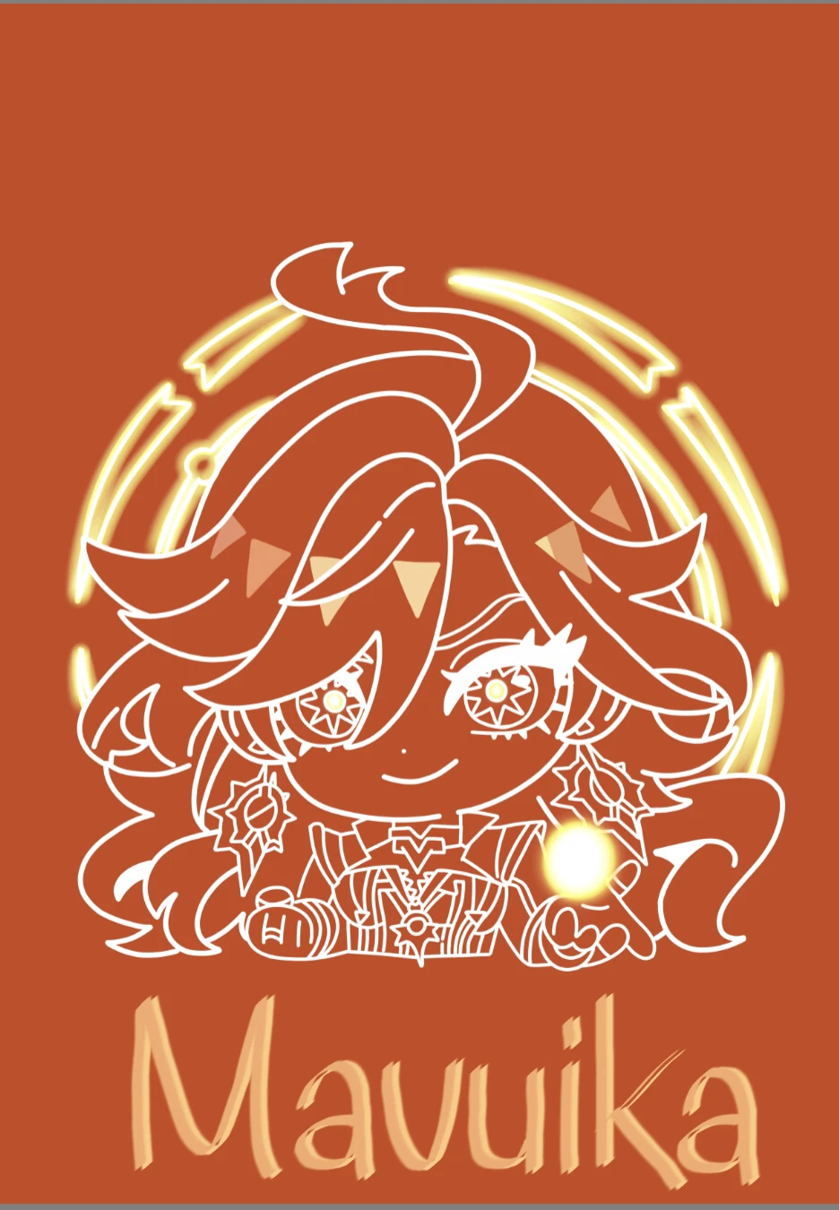 Mavuika sticker Genshin Impact | HoYoLAB