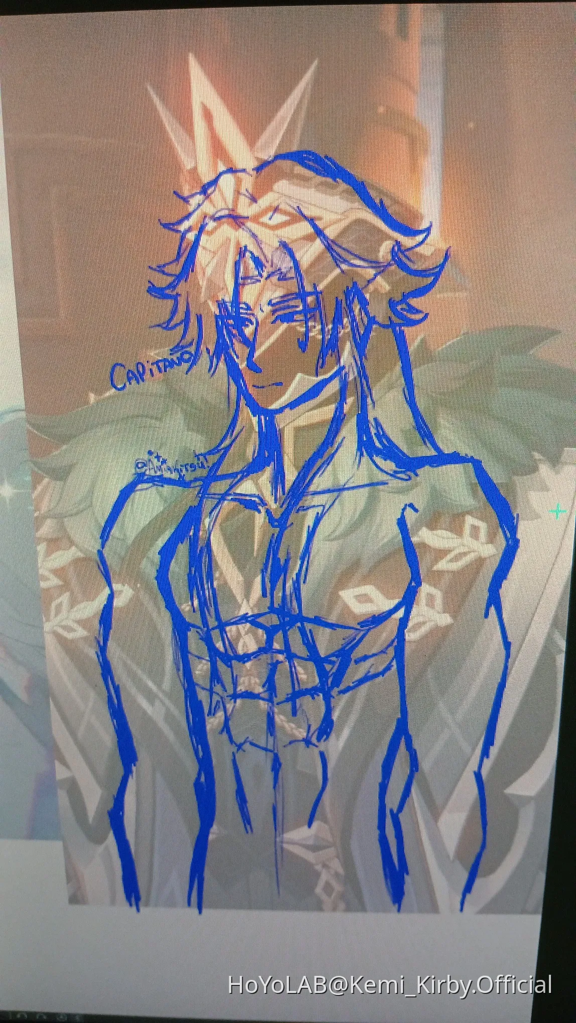 I literally imagined Capitano like this in this cutscene.. Genshin ...