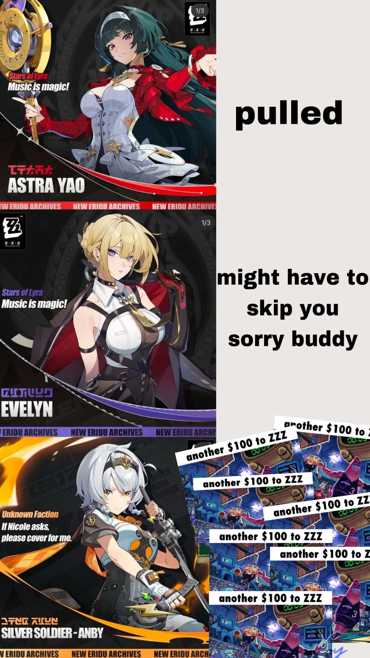 NEW UPDATE 1.5-1.7 PULLING PLANS Zenless Zone Zero | HoYoLAB