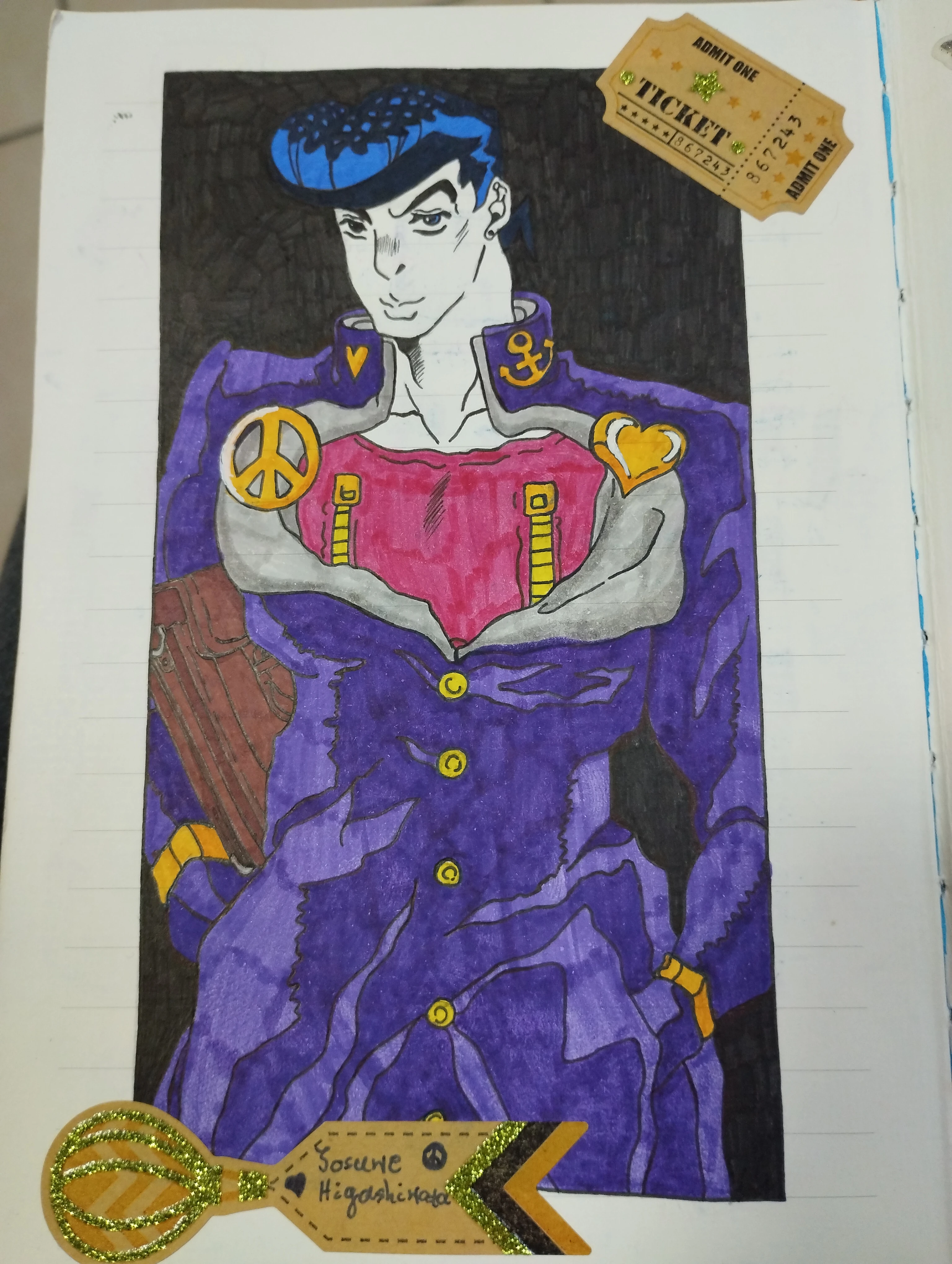 Old JJBA art 💎🍊 | HoYoLAB