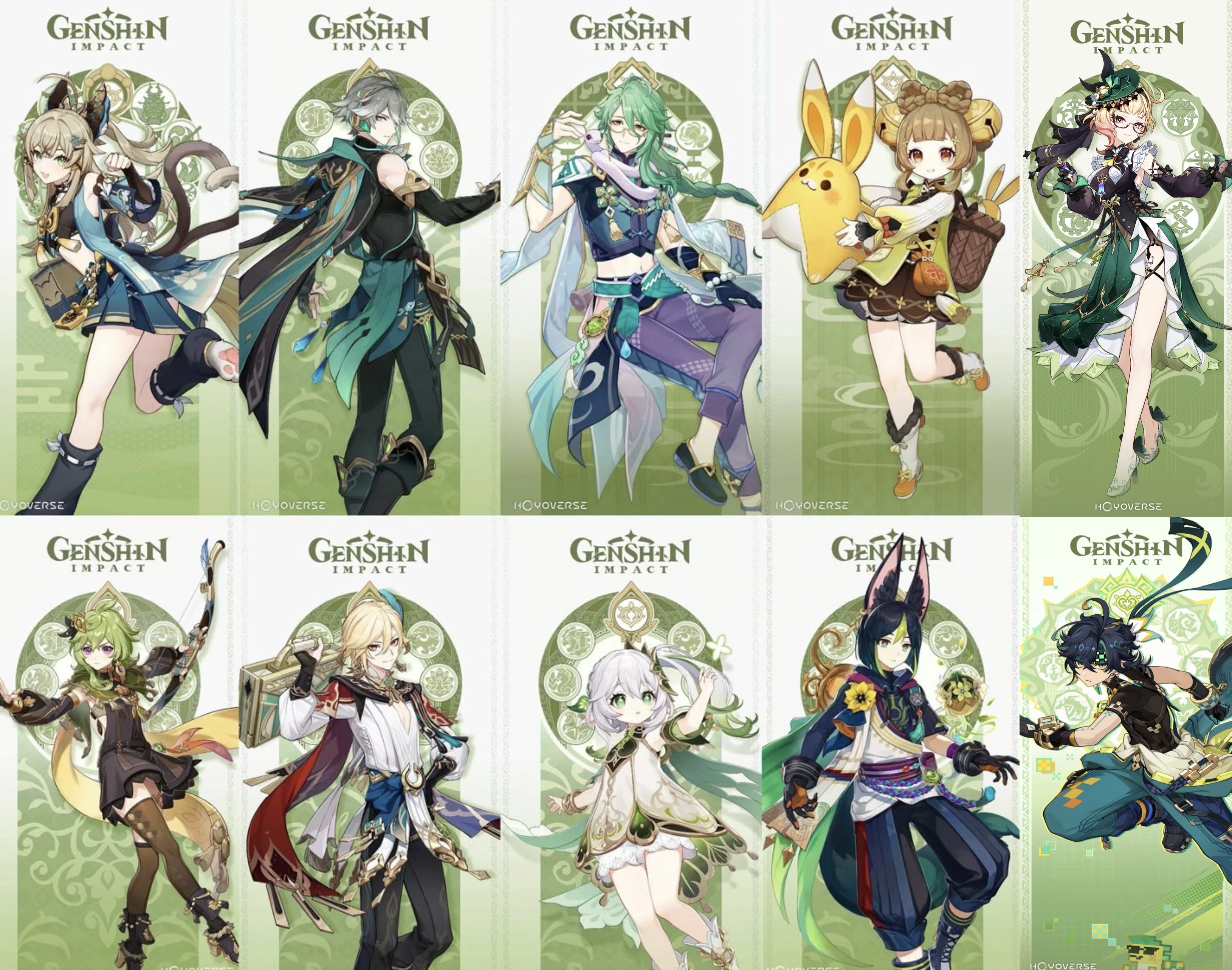 Your favourite dendro character? Genshin Impact | HoYoLAB