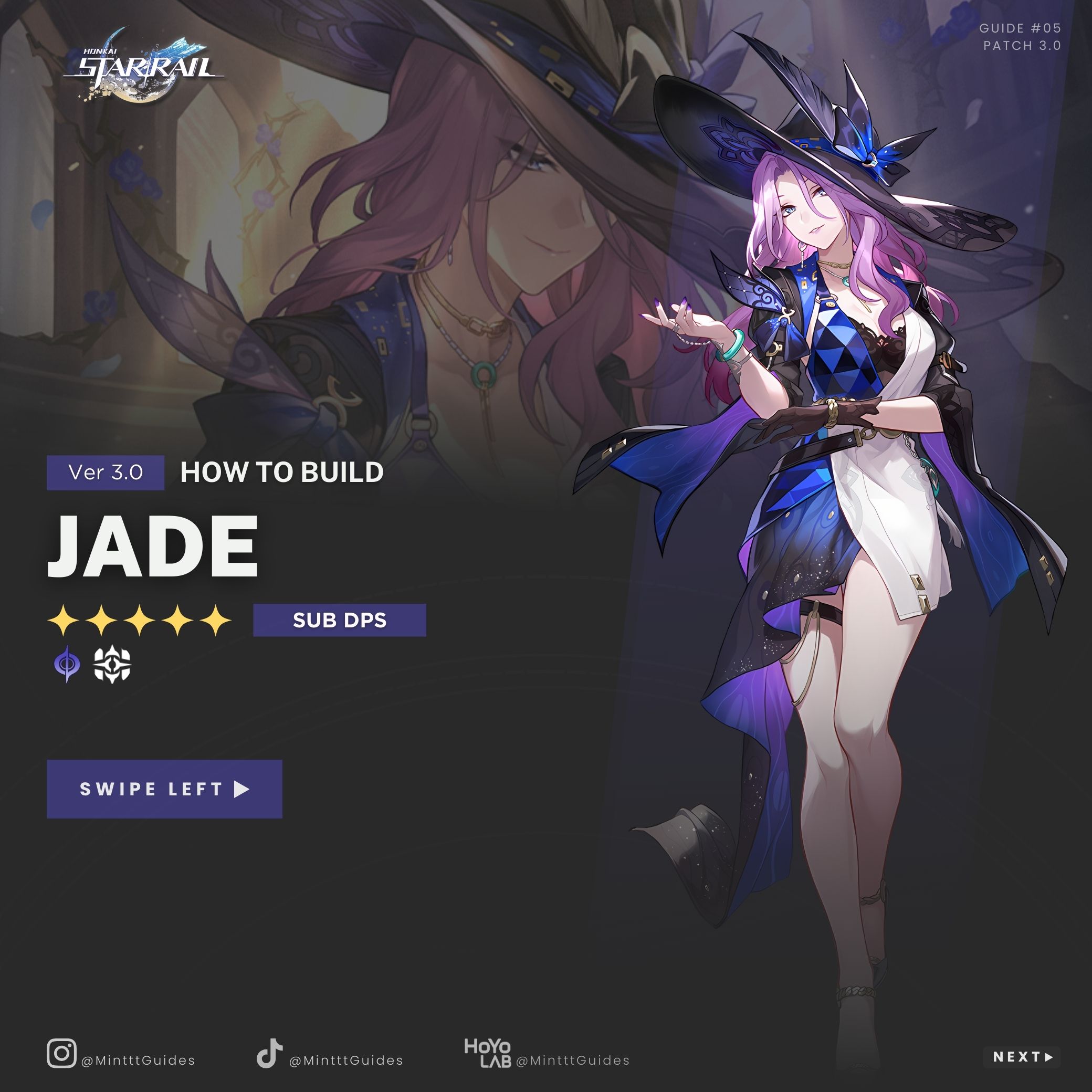 JADE - BUILD GUIDE | HONKAI: STAR RAIL 3.0 Honkai: Star Rail | HoYoLAB