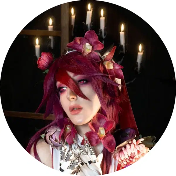 Columbina statue cosplay by me Genshin Impact | HoYoLAB