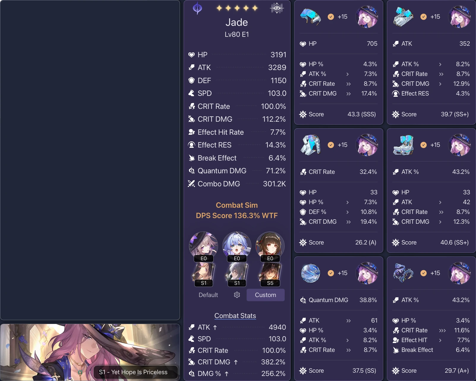 100% Cinema (Crit Rate) Honkai: Star Rail | HoYoLAB