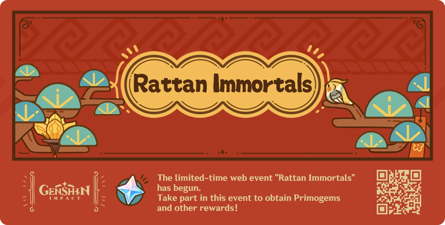 Rattan Immortal event Genshin Impact | HoYoLAB