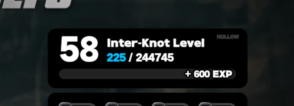 so close...yet so far... interknot lvl 58/60 Zenless Zone Zero | HoYoLAB