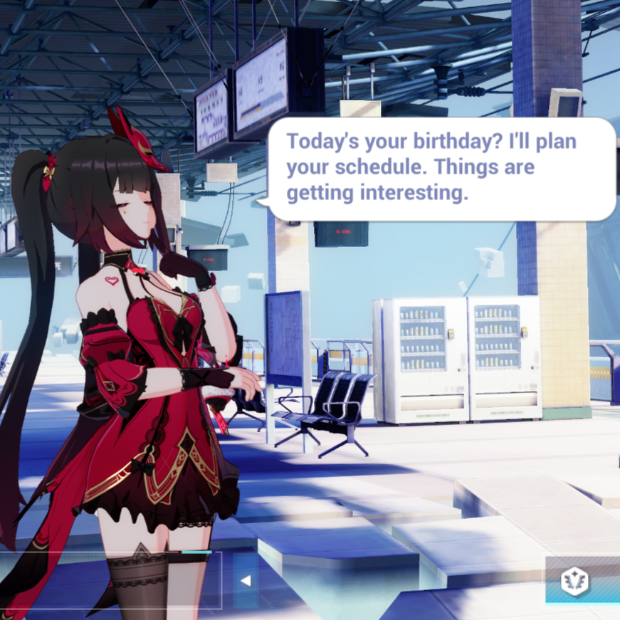 Celebrating Birthday with Honkai Impact, but i don't trust whatever ...
