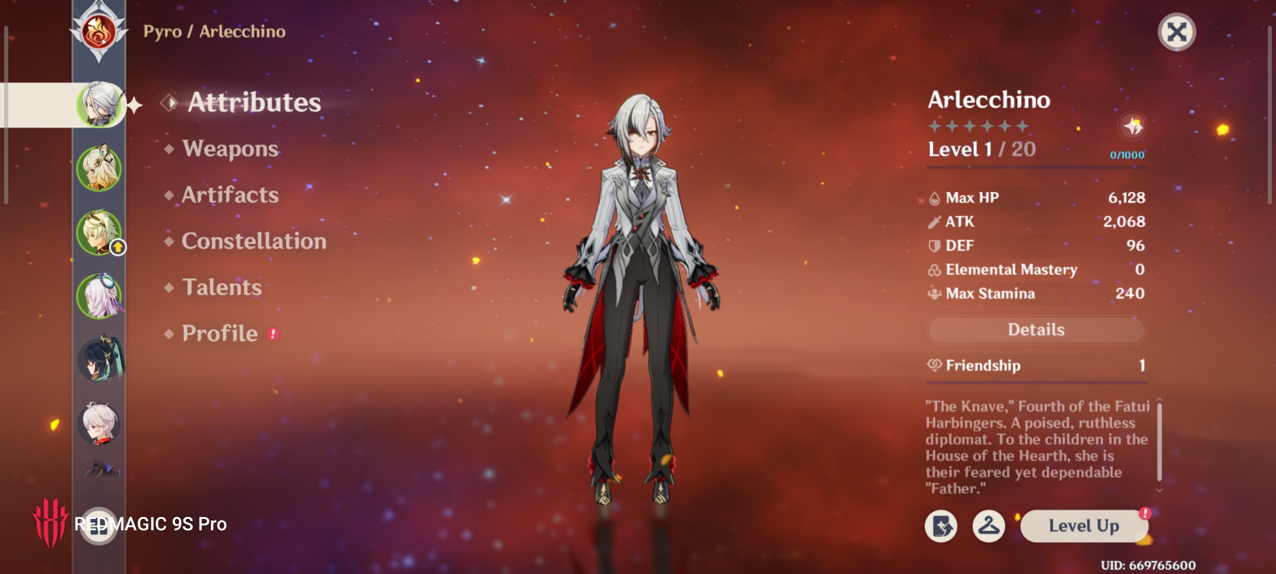 my Arle has 2k atk at level one 🤪 Genshin Impact | HoYoLAB