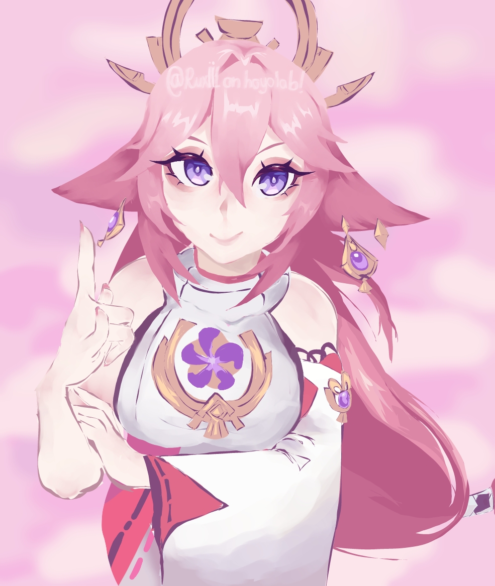 Yae Miko fan art! Genshin Impact | HoYoLAB
