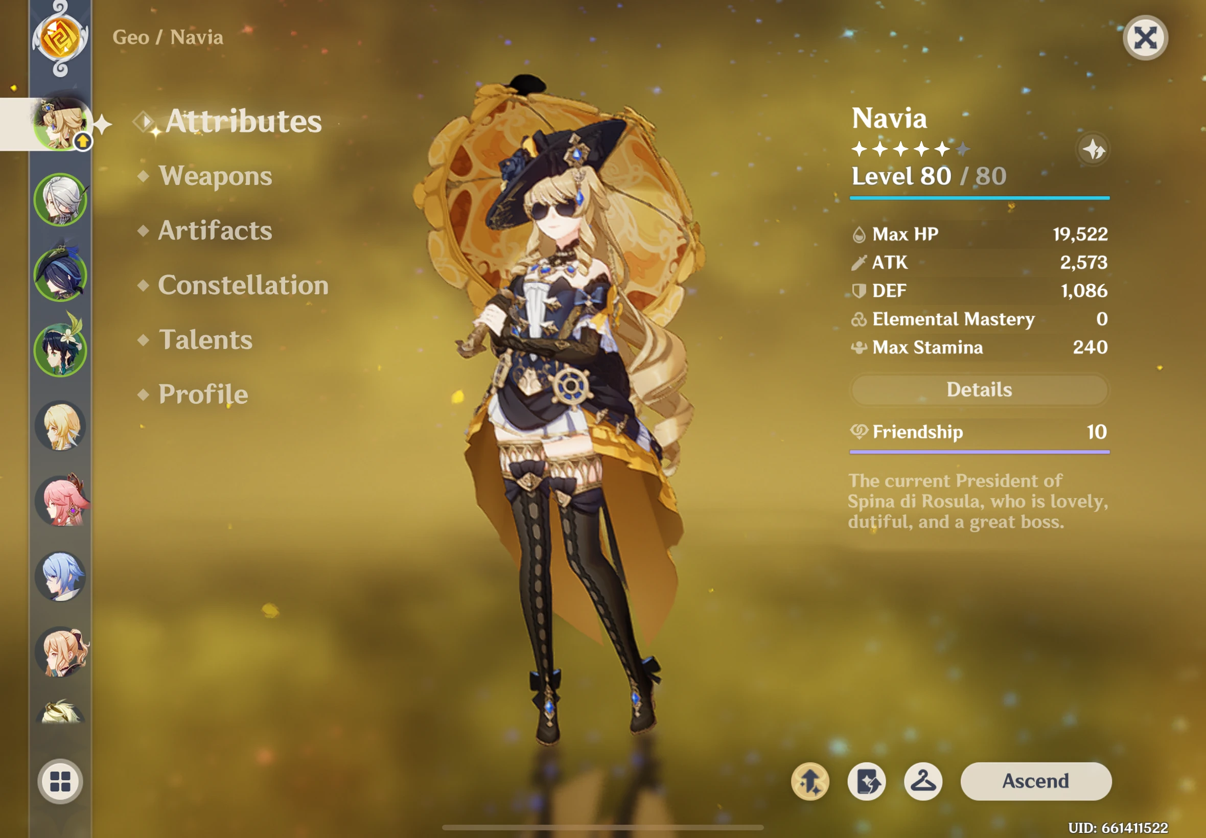 Rate my Navia build! Genshin Impact | HoYoLAB