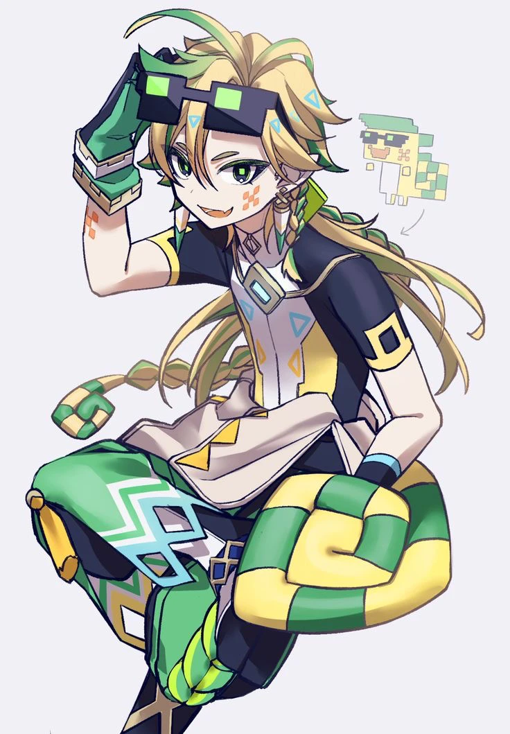 Ajaw human form (fanarts) day fourteen Genshin Impact | HoYoLAB