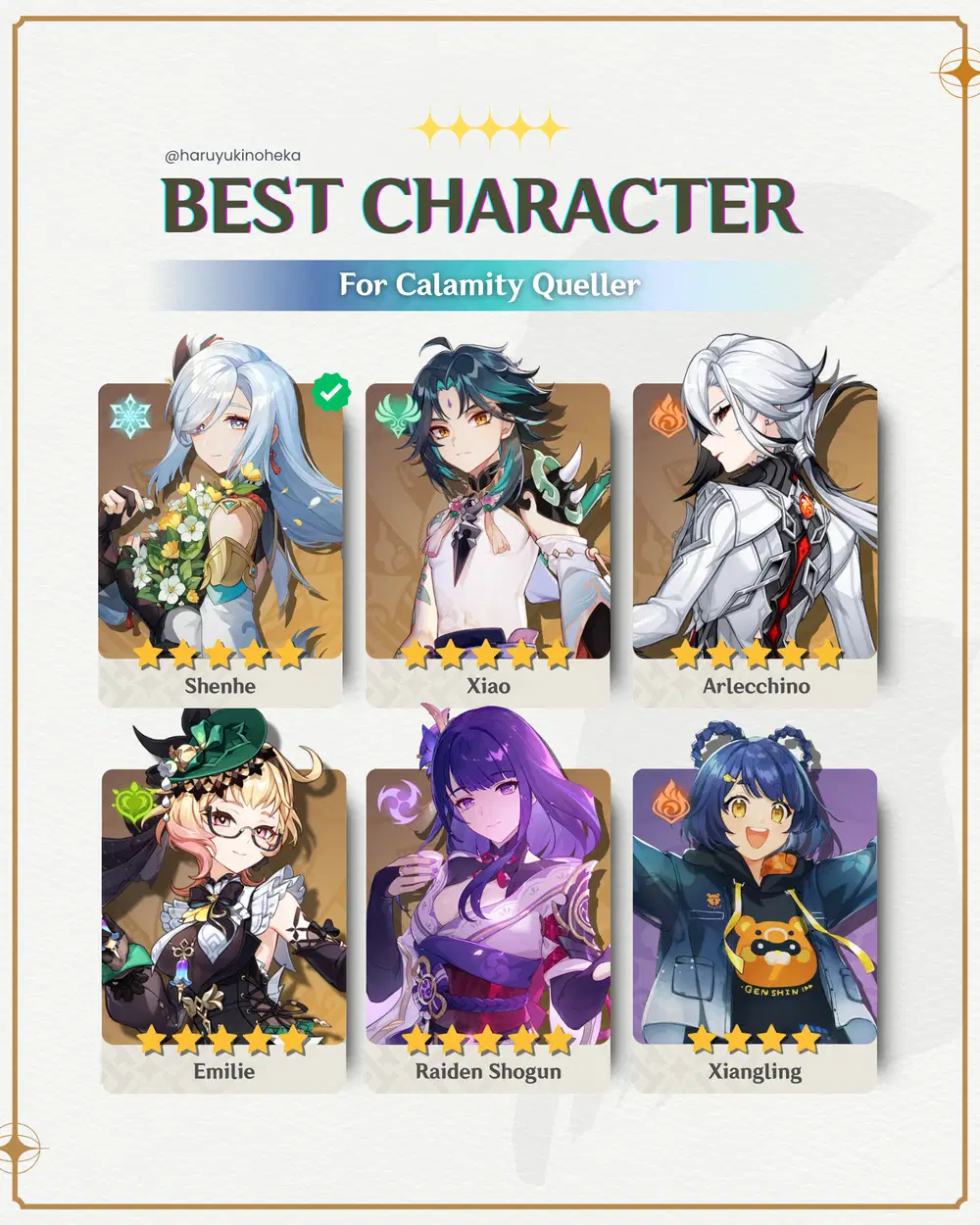 [Weapon Guide] Calamity Queller ️ Genshin Impact | HoYoLAB