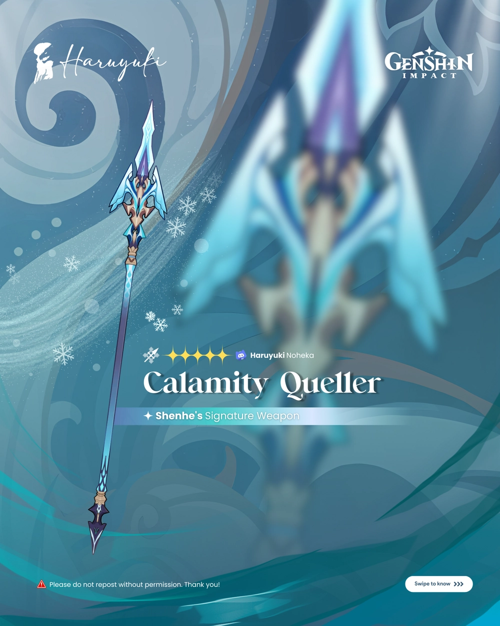 [Weapon Guide] Calamity Queller ️ Genshin Impact | HoYoLAB