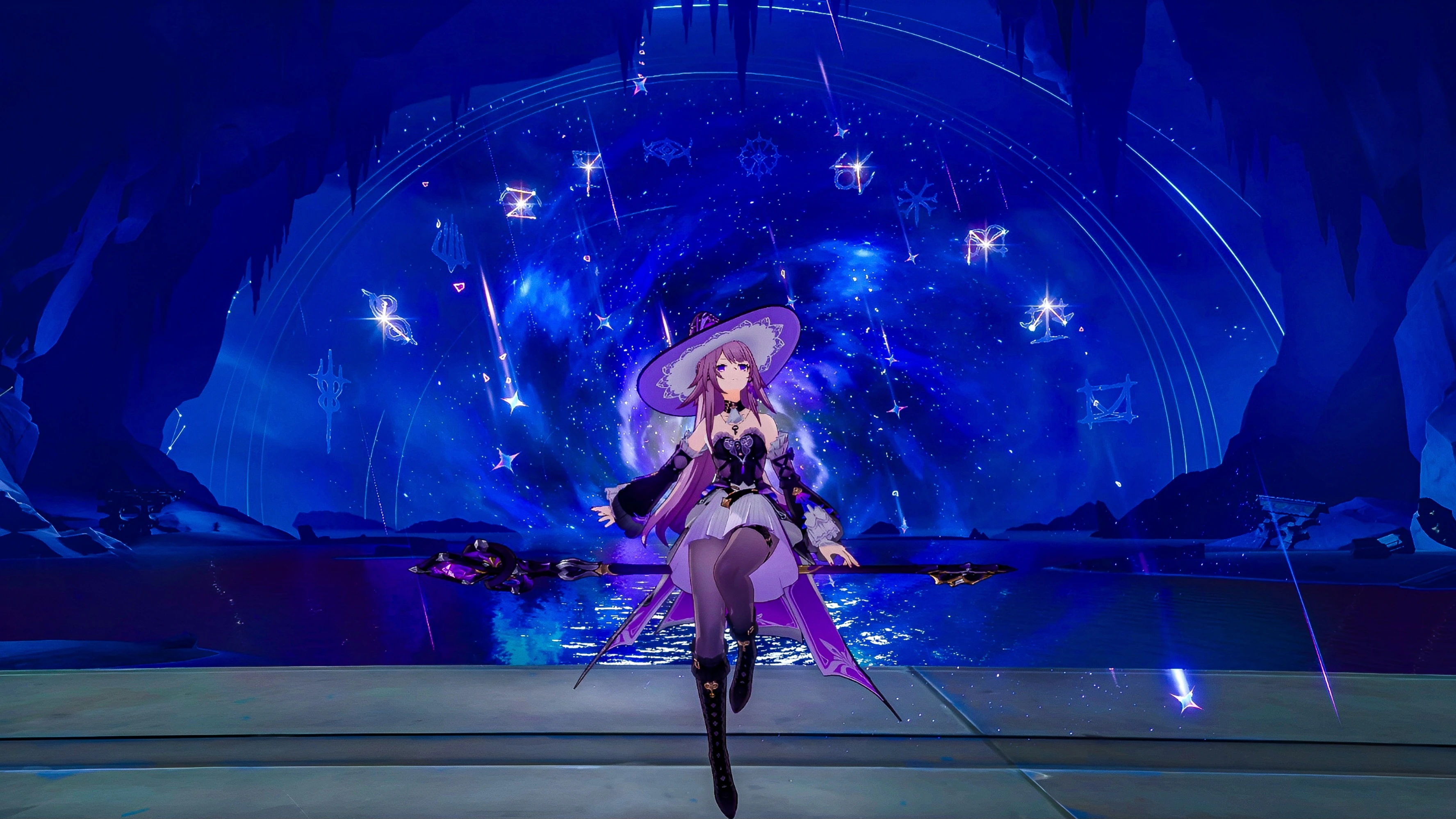 This place makes her look so ethereal 💜 Honkai: Star Rail | HoYoLAB