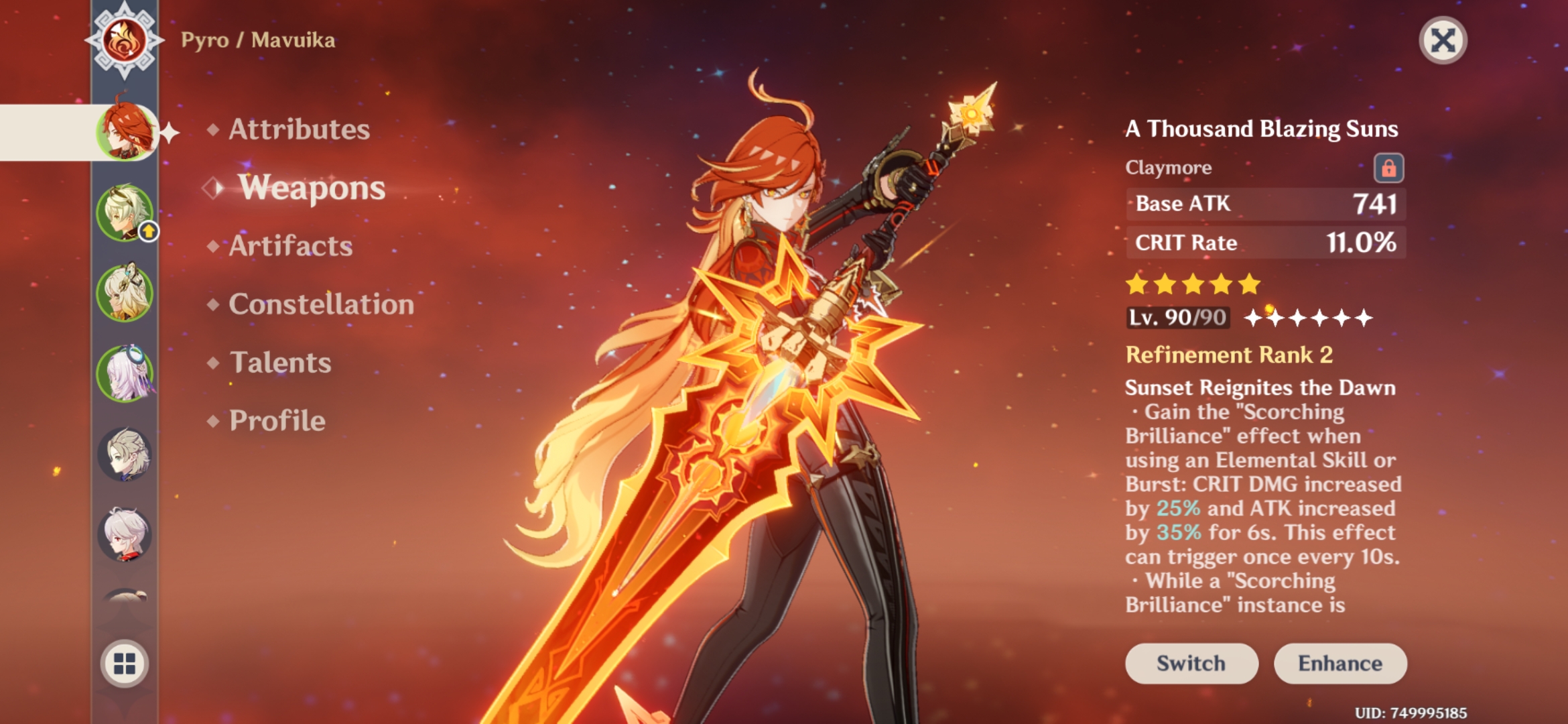 Character Progression Genshin Impact | HoYoLAB