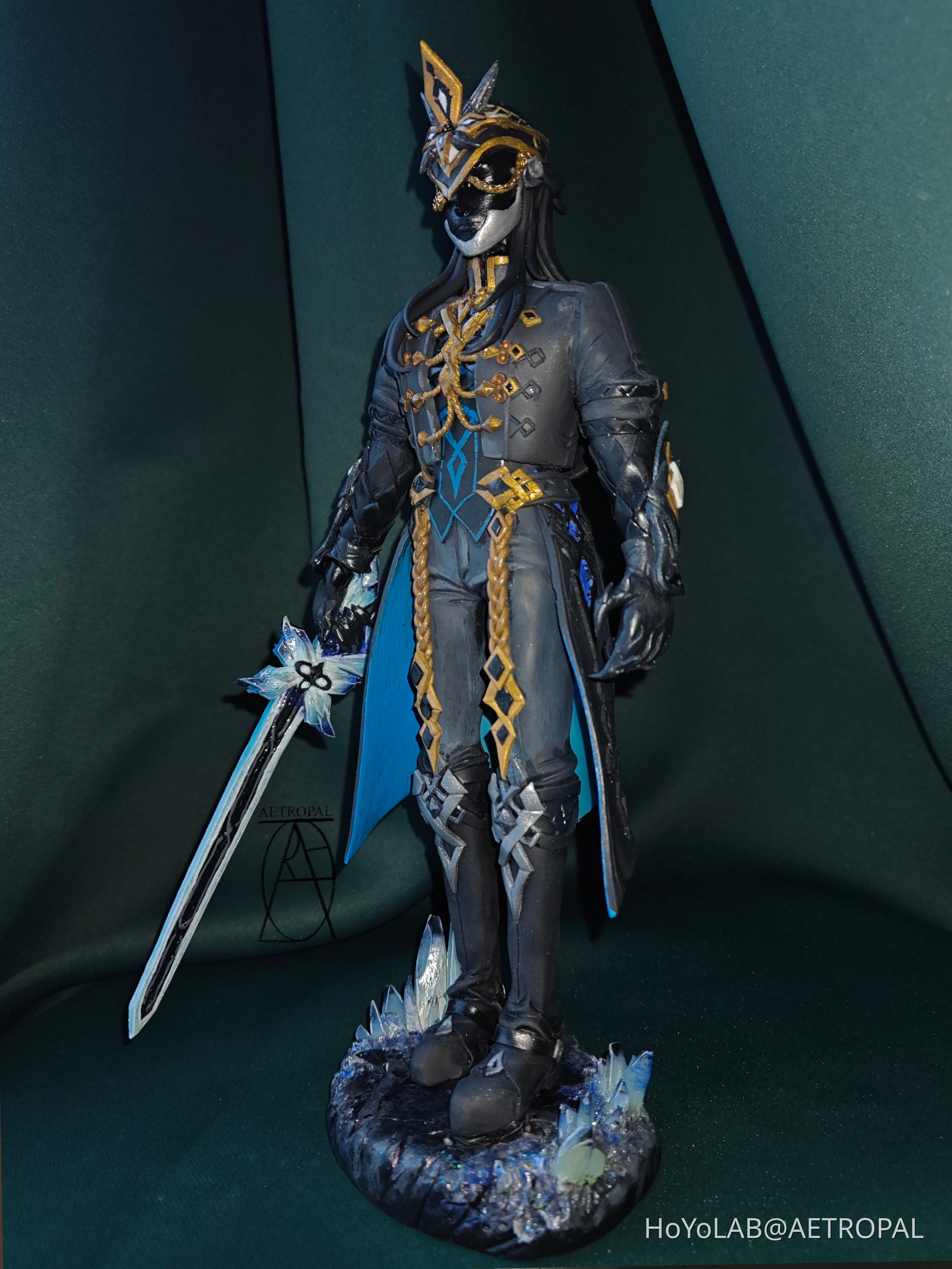 Handmade Capitano clay figure Genshin Impact | HoYoLAB