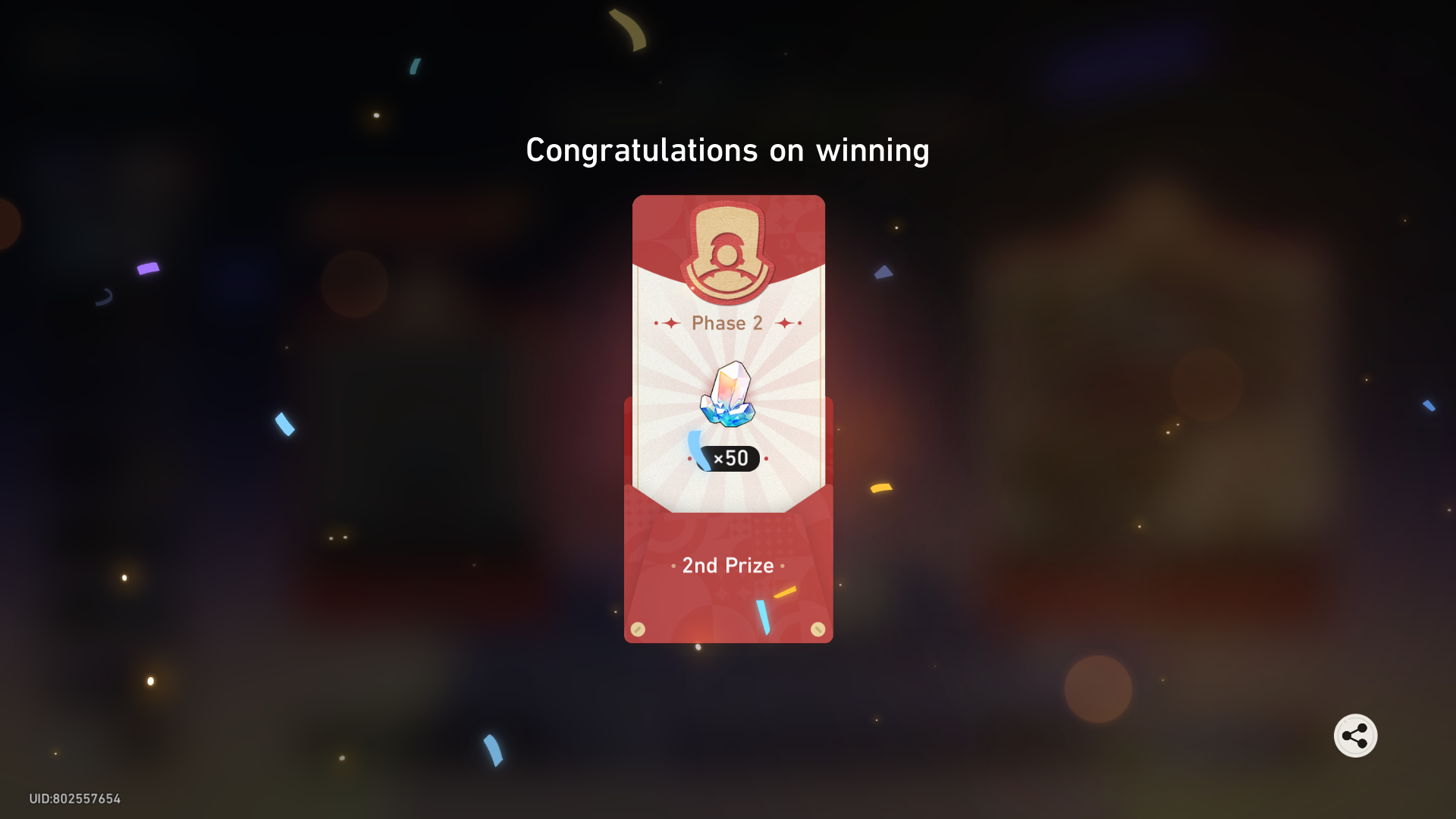 Day 2 Result Cosmic Lucky Prize 😭😭😭 Honkai: Star Rail | HoYoLAB