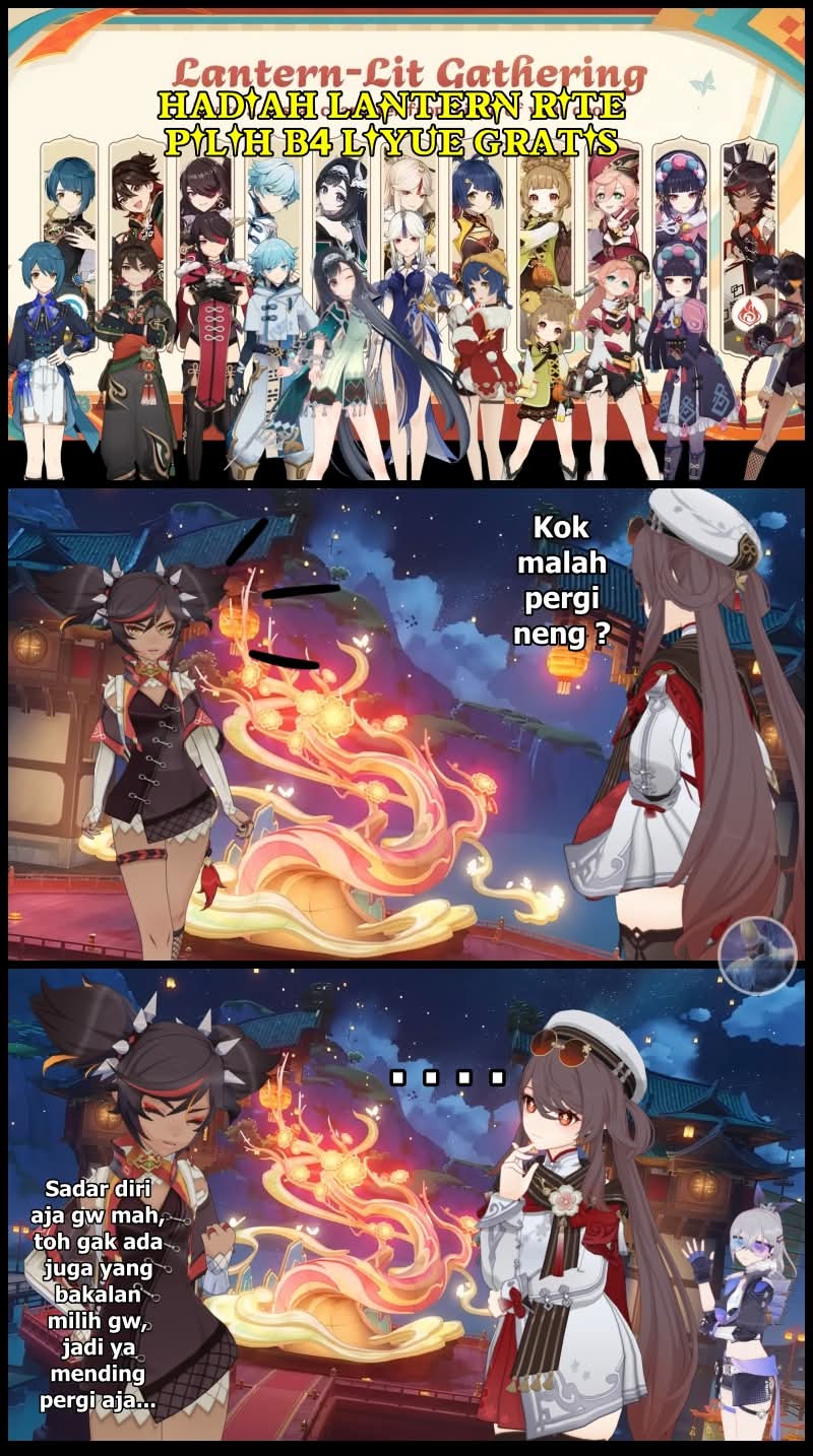 apakah ada yang pilih xinyan? kecil sih persentasenya. Genshin Impact ...