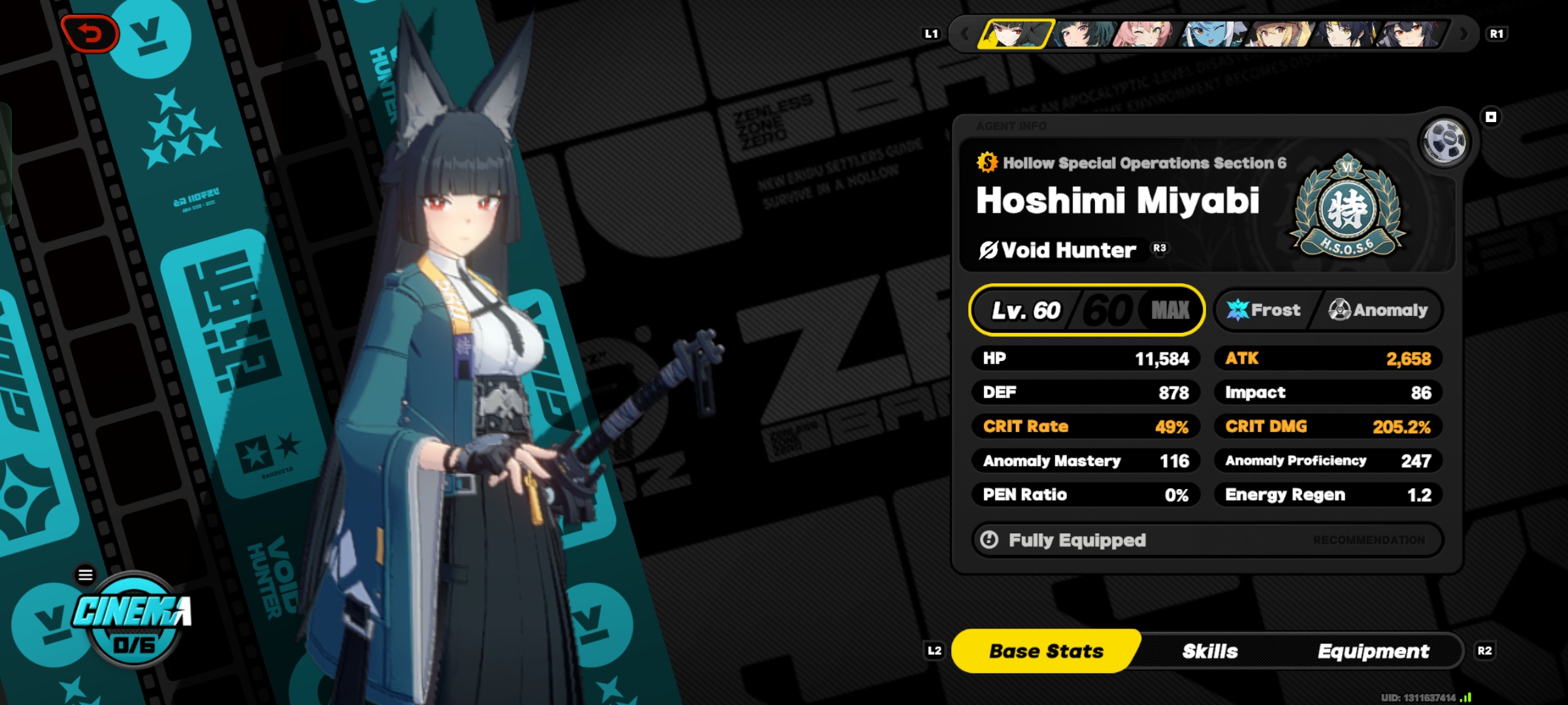 my miyabi Zenless Zone Zero | HoYoLAB