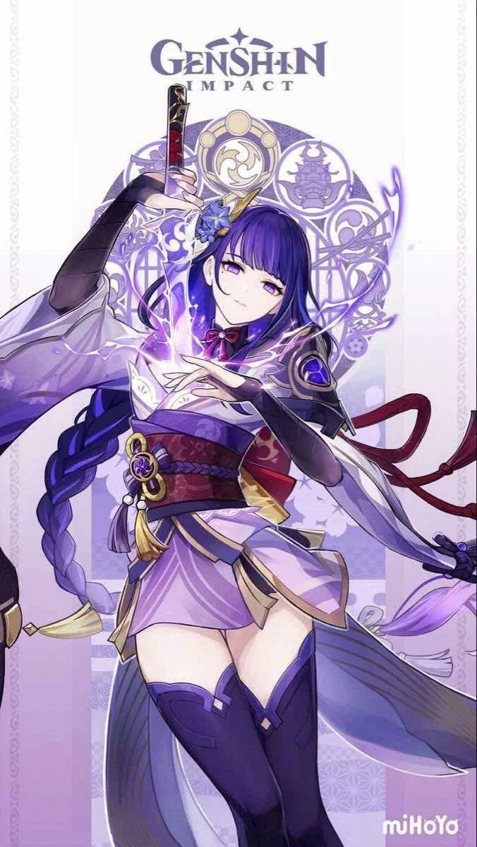 Raiden Ei little edit/redesign Genshin Impact | HoYoLAB