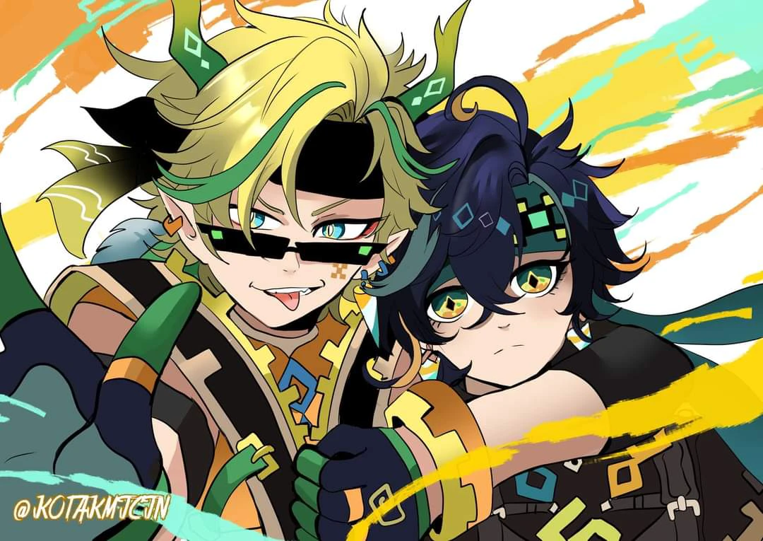 Ajaw human form (fanarts) day fifteen Genshin Impact | HoYoLAB