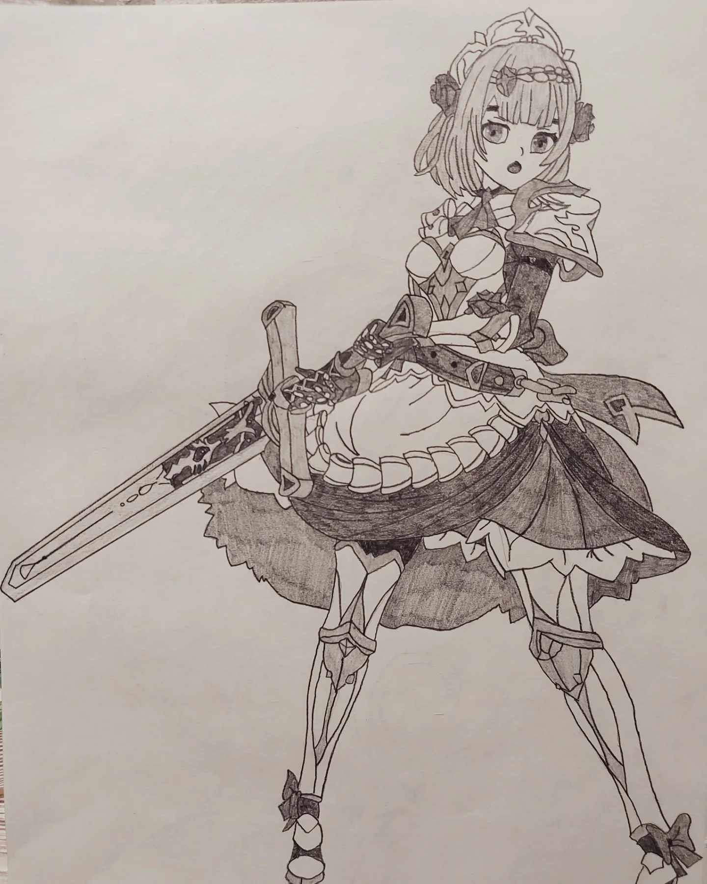 Noelle and her constellation Genshin Impact | HoYoLAB