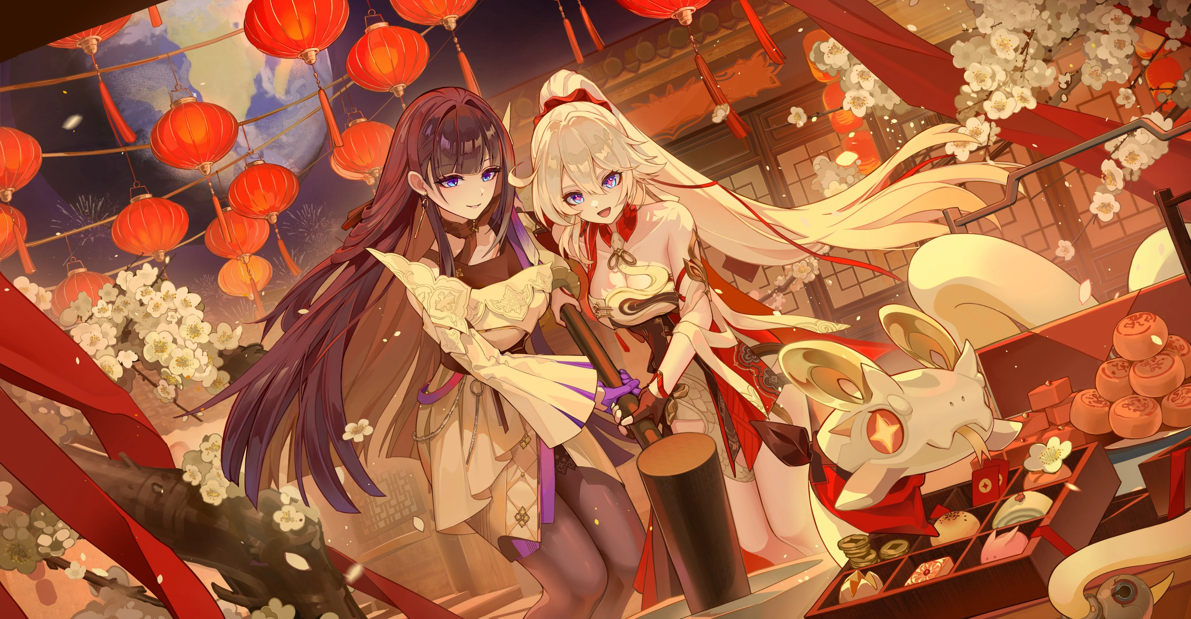 Let's make rice cake together 🤍💜 Honkai Impact 3rd | HoYoLAB