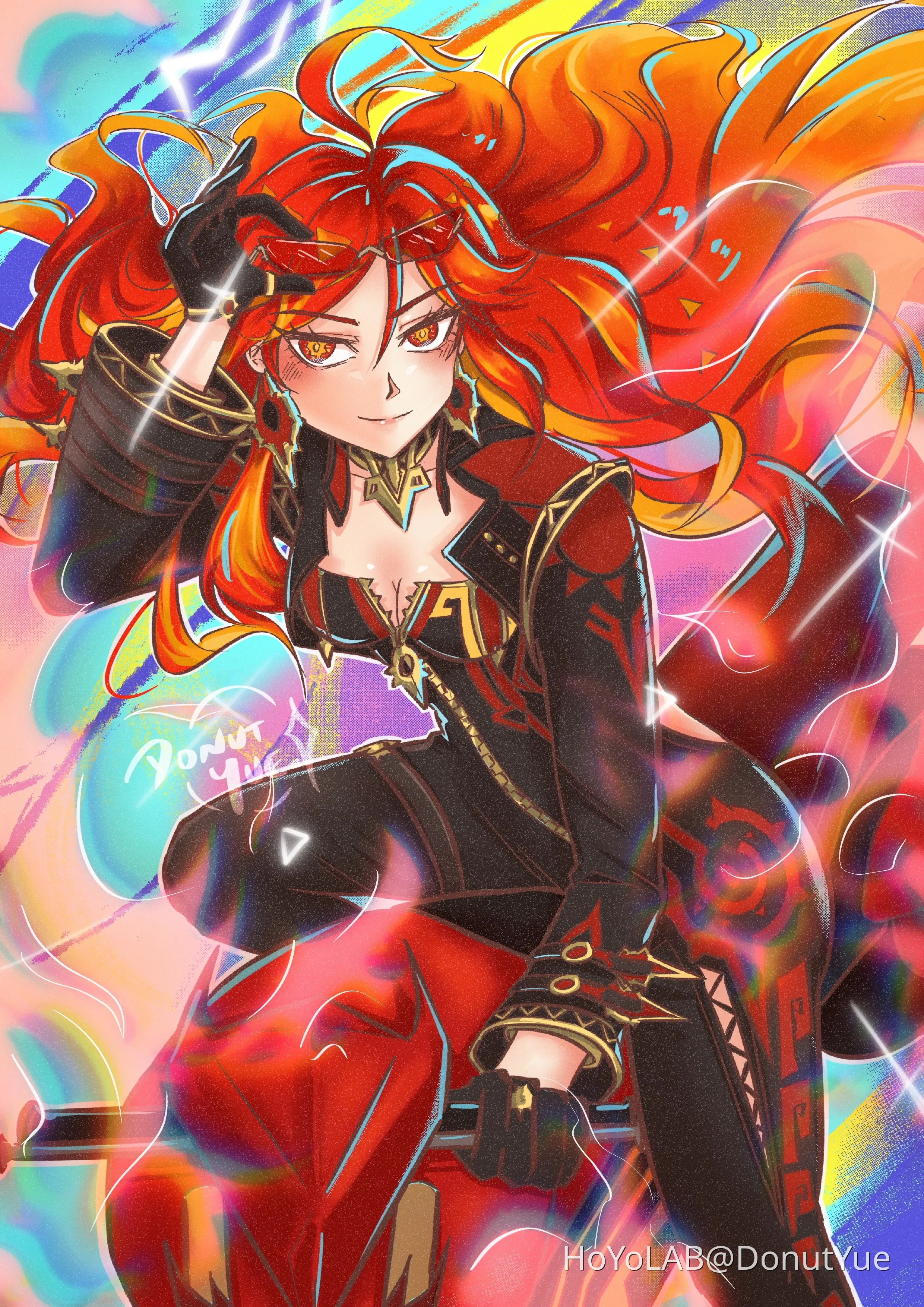 Mavuika from Genshin Impact (Fanart) Genshin Impact | HoYoLAB