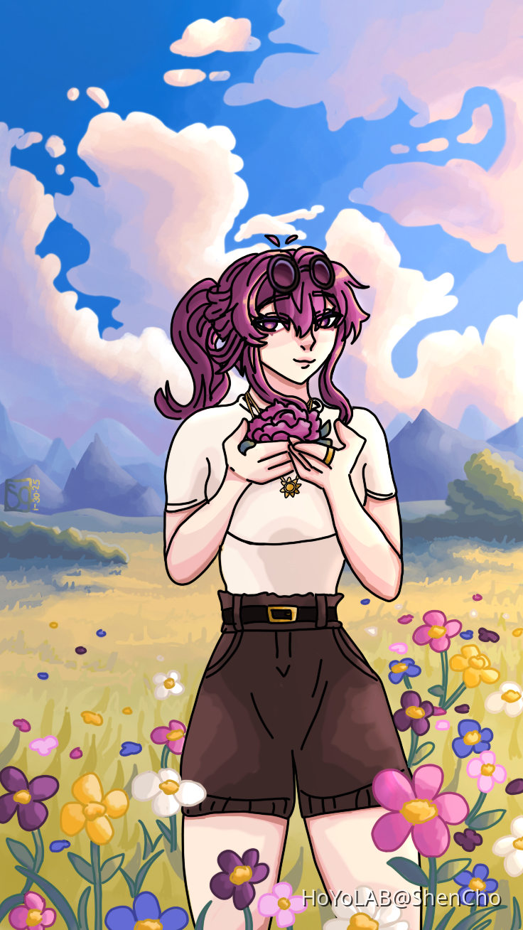 Kafka for the Spring Collab! 🌼 Genshin Impact | HoYoLAB