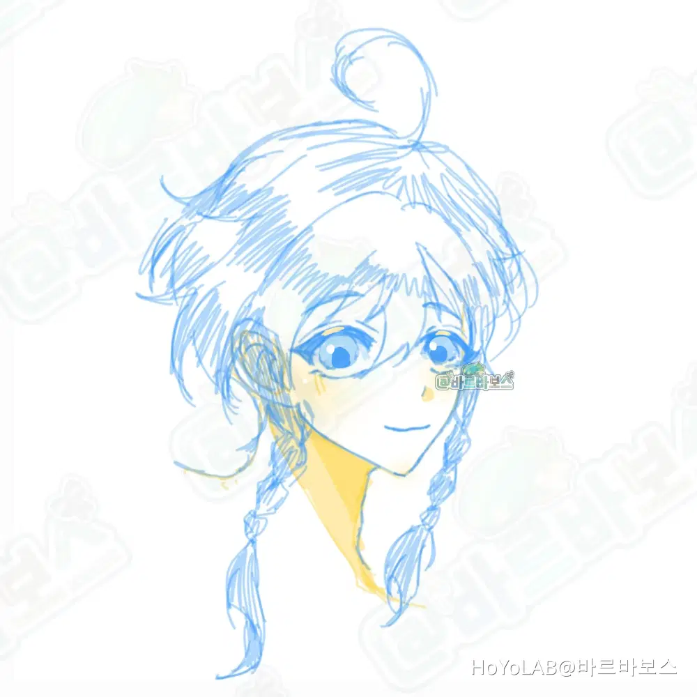 how to draw half shaved hair