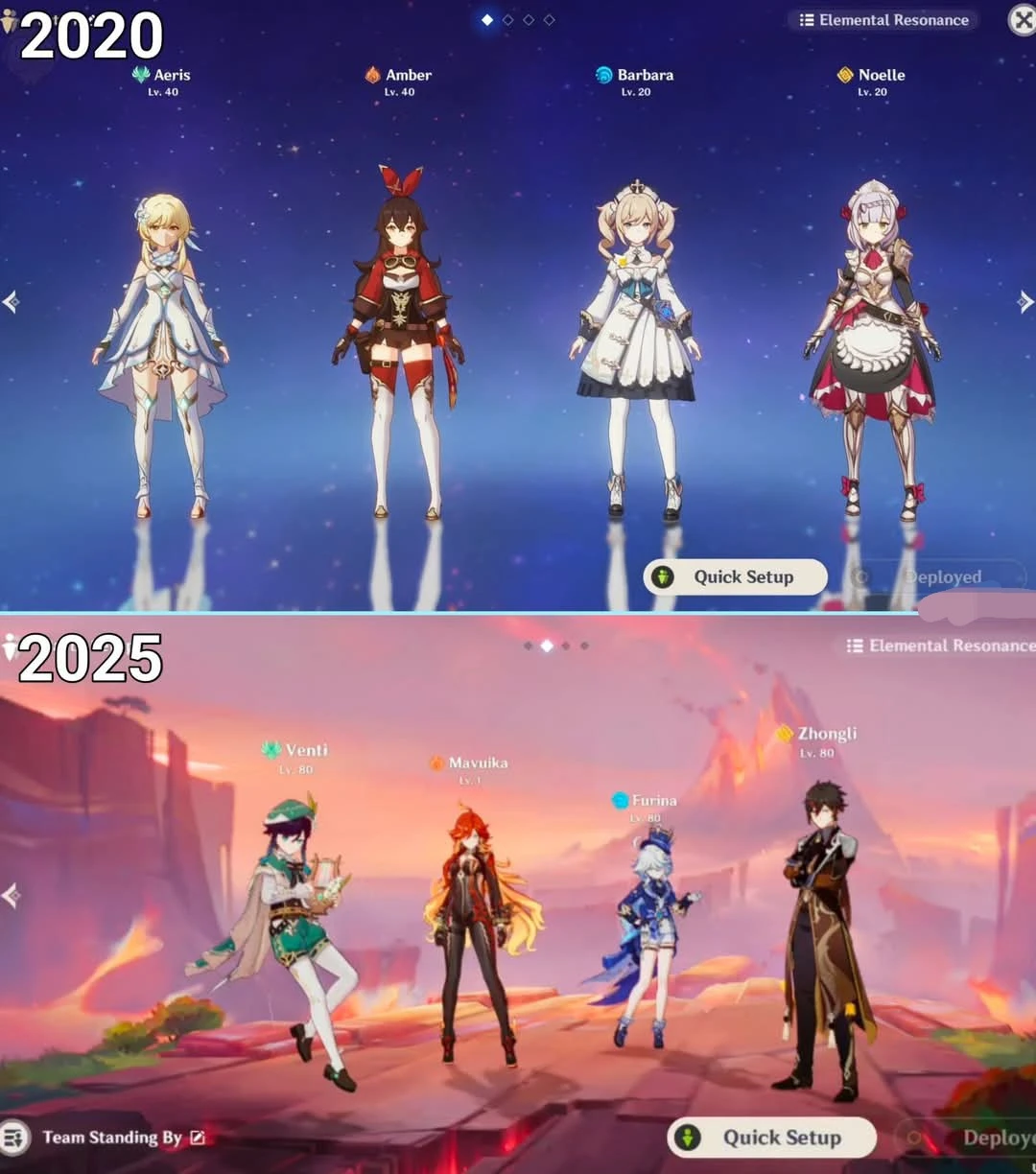 That very beginning :') Genshin Impact | HoYoLAB