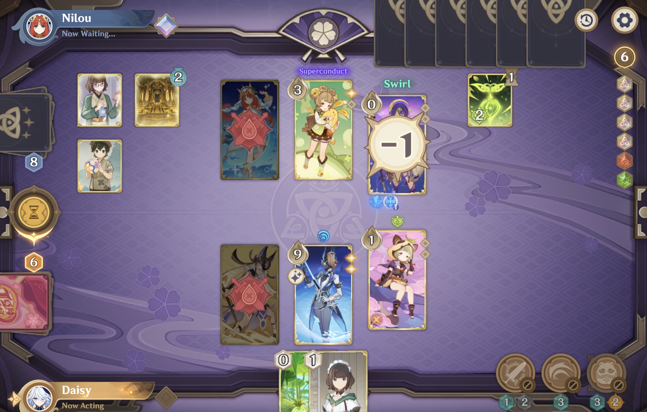 🎲Nilou Serious Showdown and Character Card Proficiency Reward🎲 Genshin ...